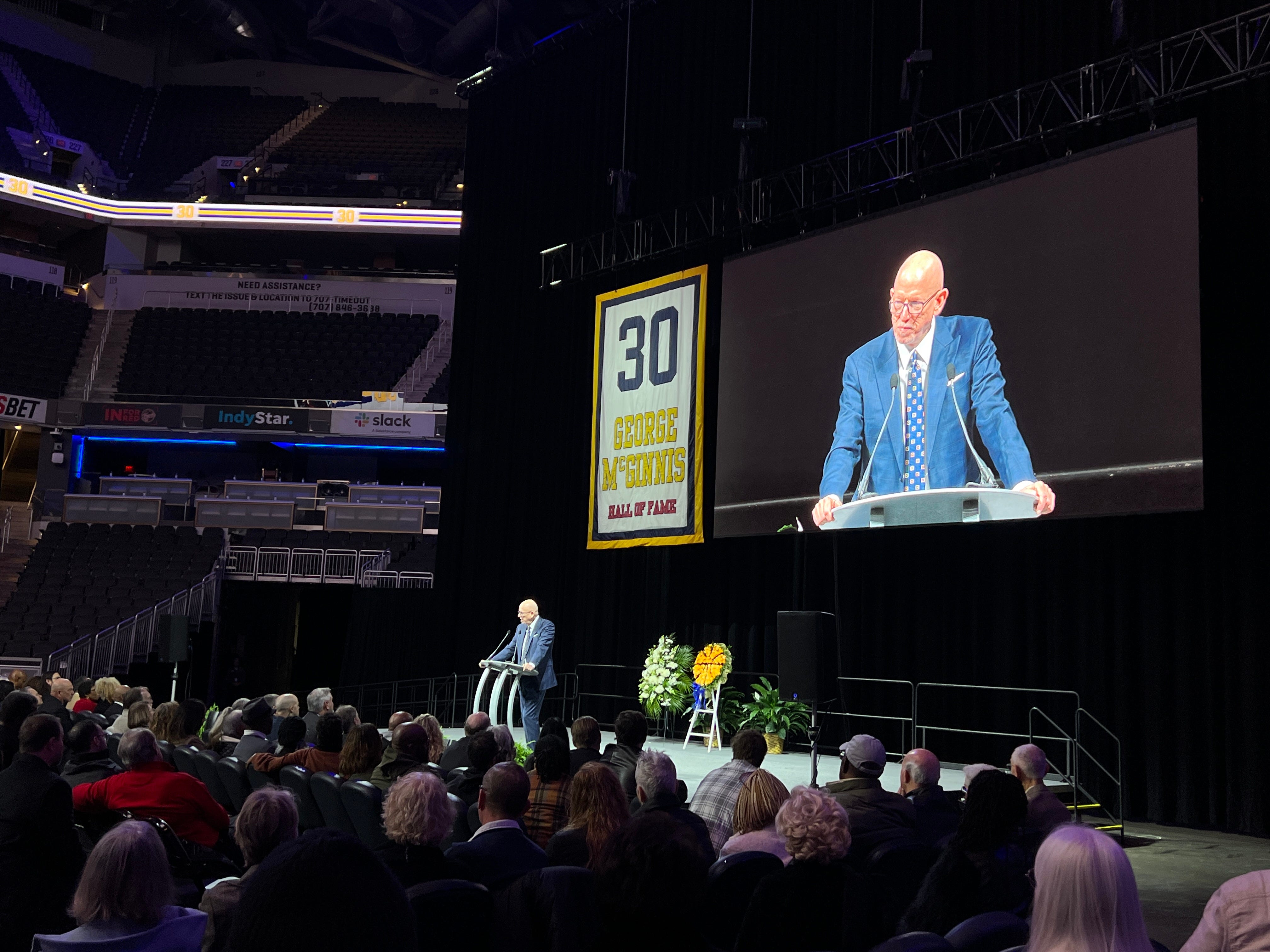 A giant man with a bigger heart — Indiana basketball legend George ...