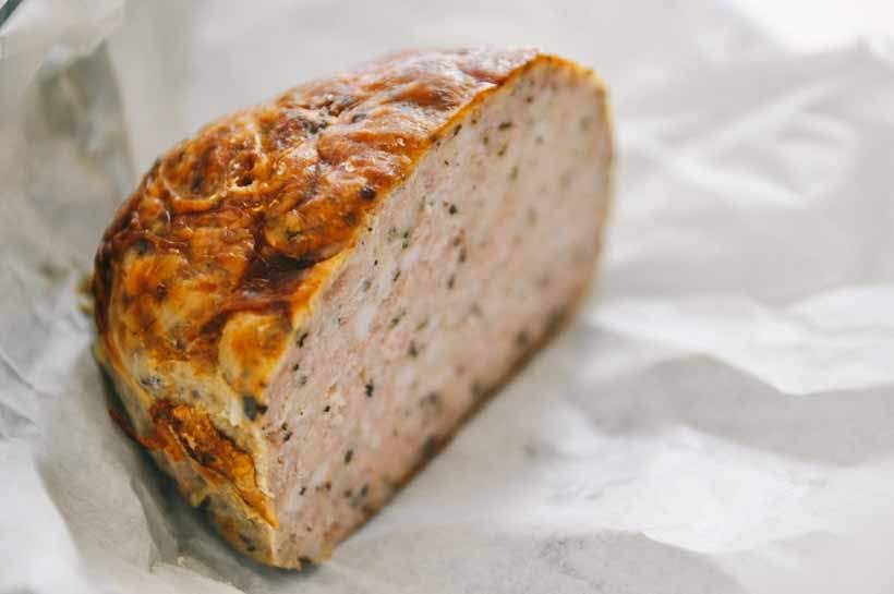 On the Road: Pork and sage three ways in Lincolnshire, England.