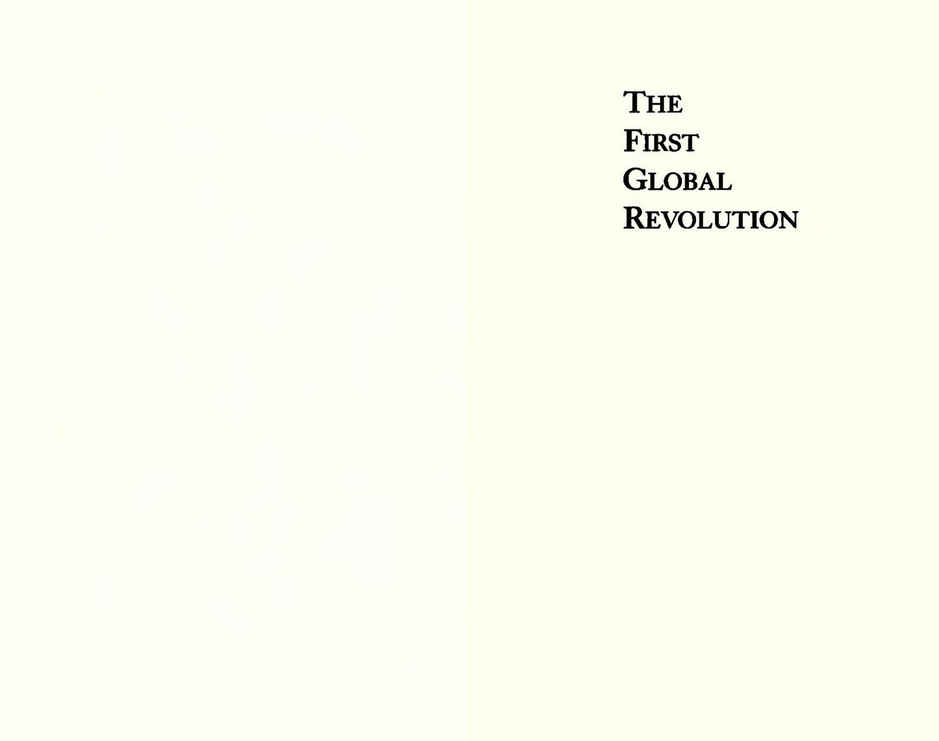 The First Global Revolution: A 1991 Report by The Council of 'The Club ...