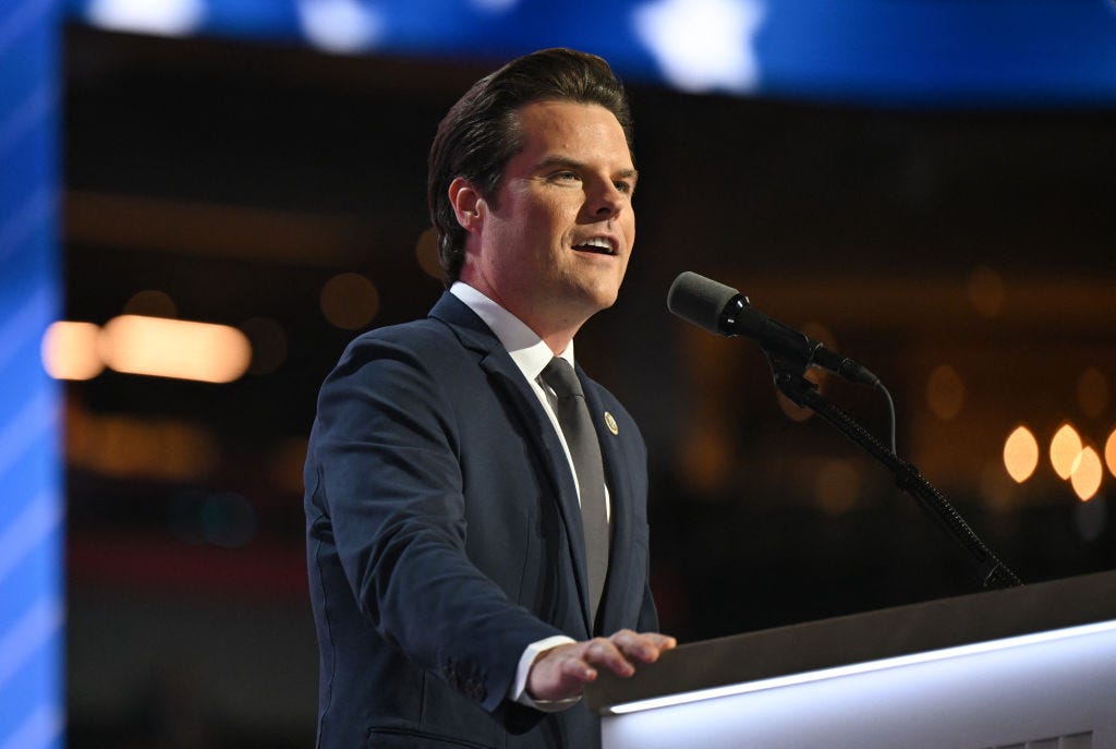 The Populist Progressive Case for Matt Gaetz - Lee Fang