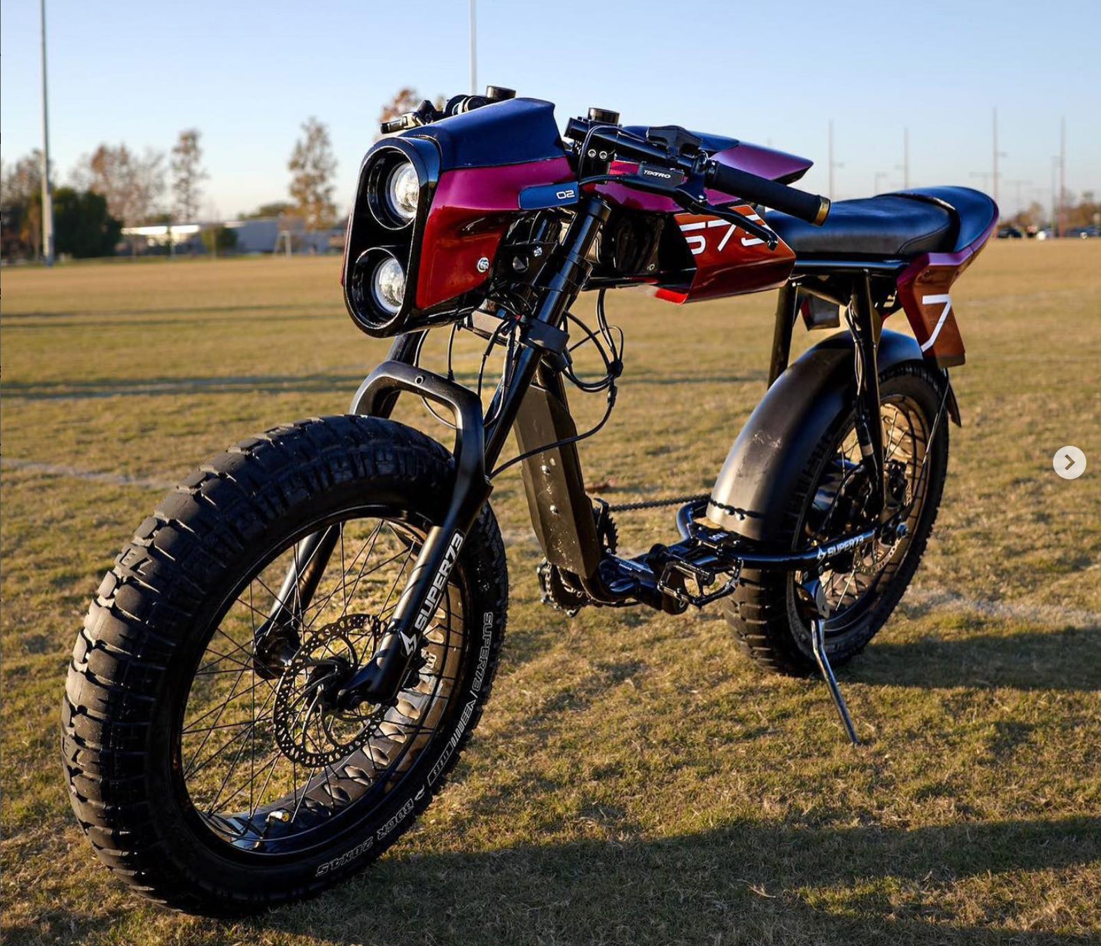🏁 A Hand-Built Fat Scooter with Formula One Wheels