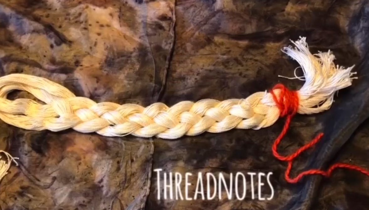 threadnotes - by India Flint