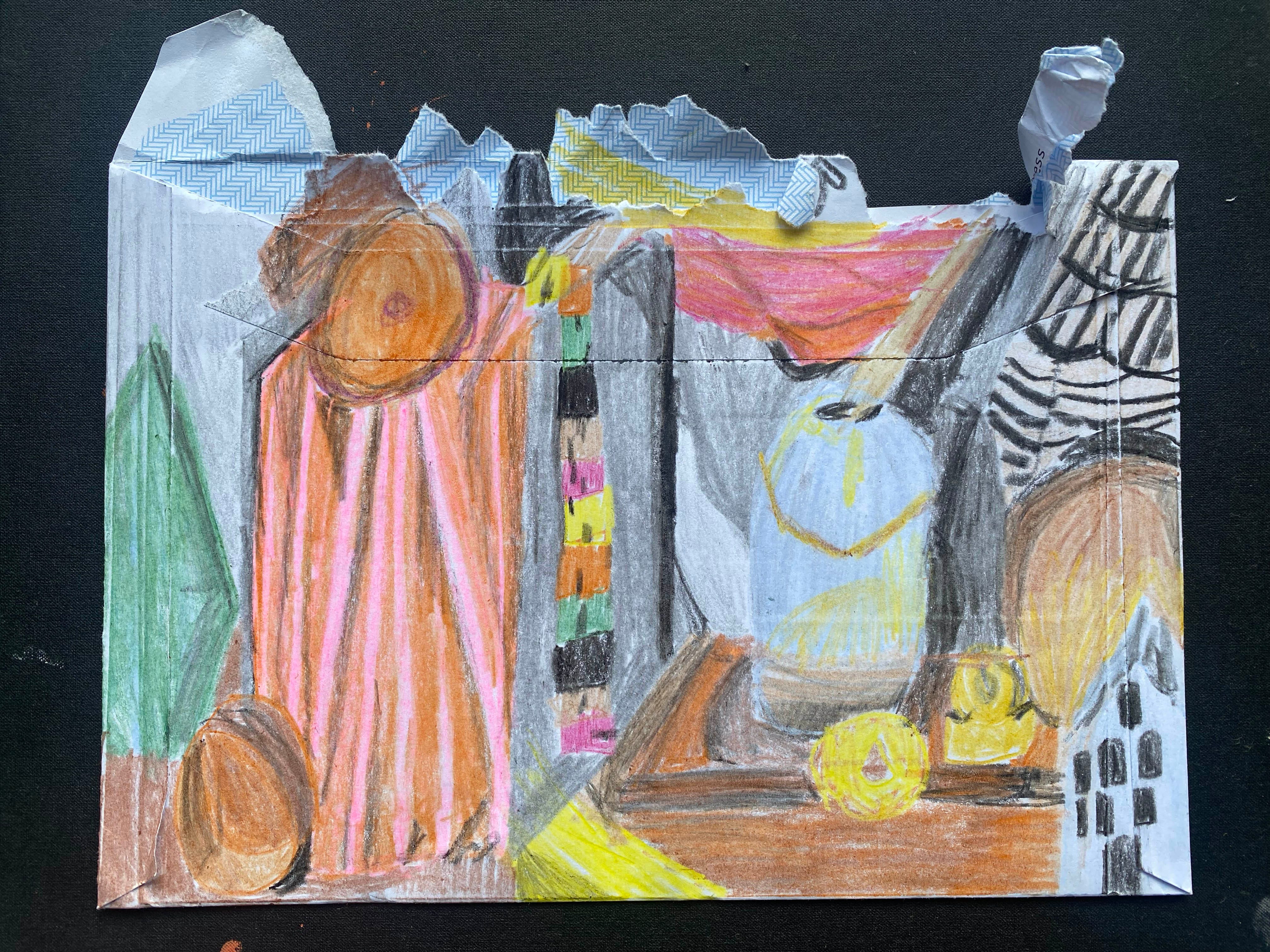 Zoom drawing #8 - by Georgia Bosson