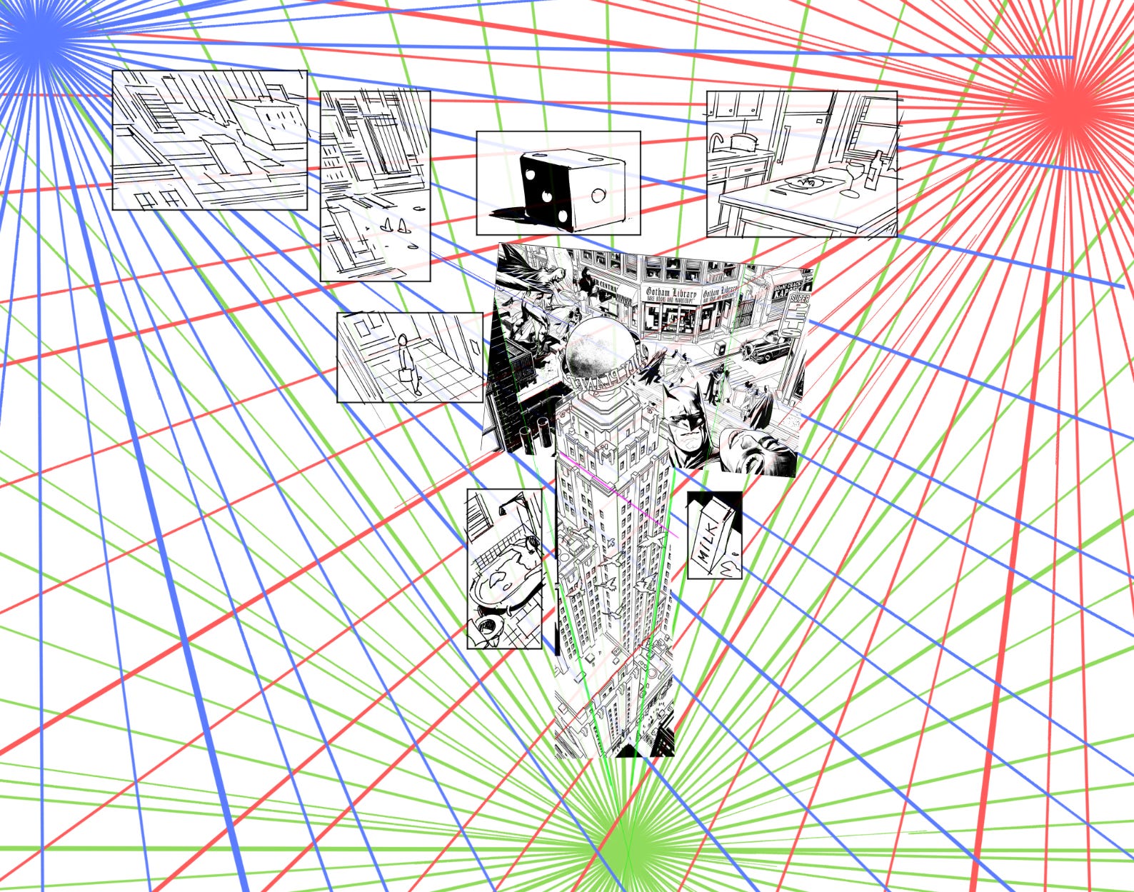 How To Draw Perspective In Space