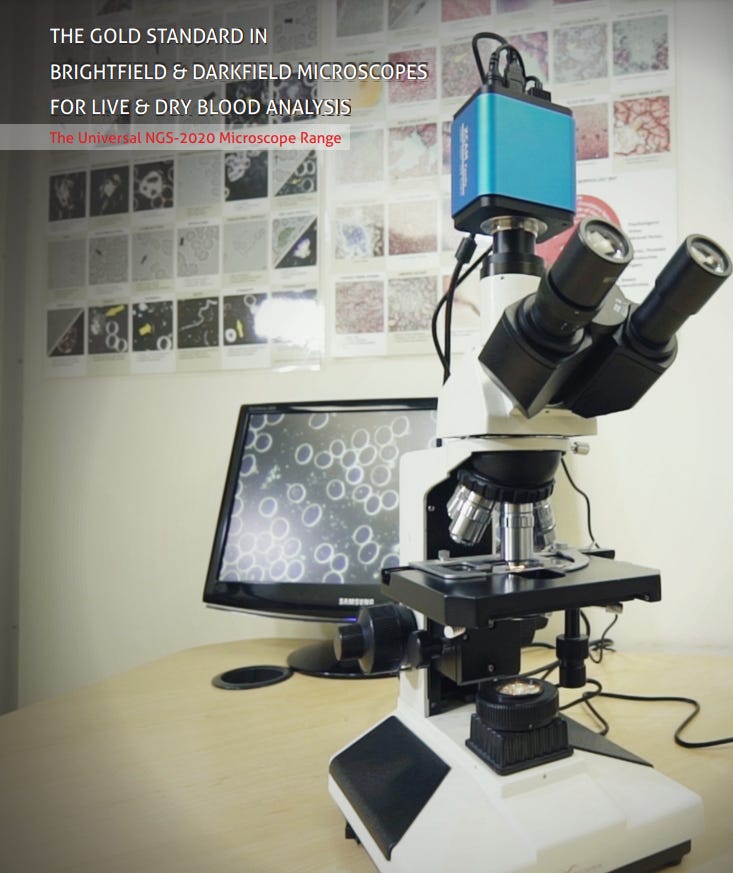 My Darkfield Microscope And The Live Blood Course I Recommend