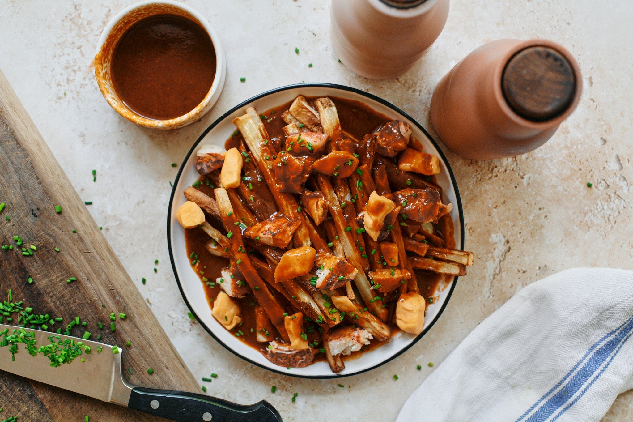 Lobster Poutine - Brita Cooks