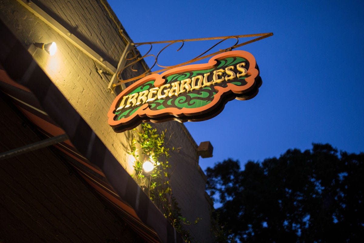 The Beginning -- The Irregardless Café - by Arthur Gordon