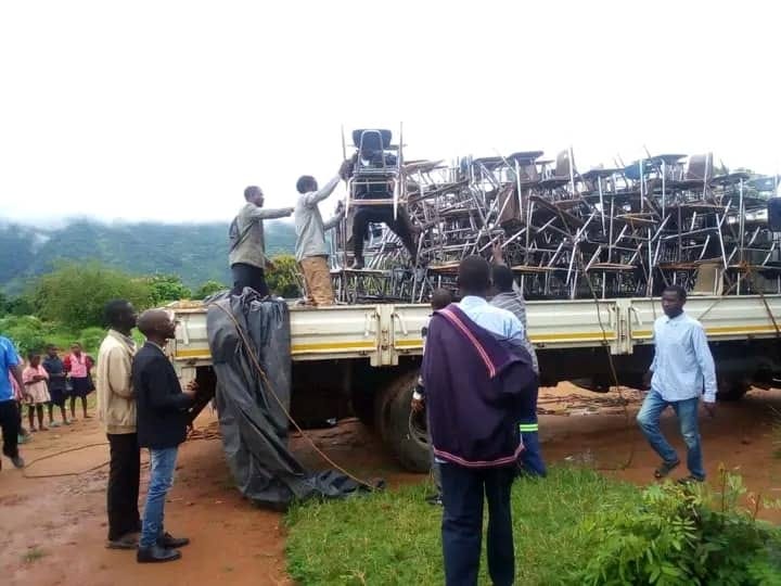 World Vision Malawi Donates MK90 Million Worth of Furniture