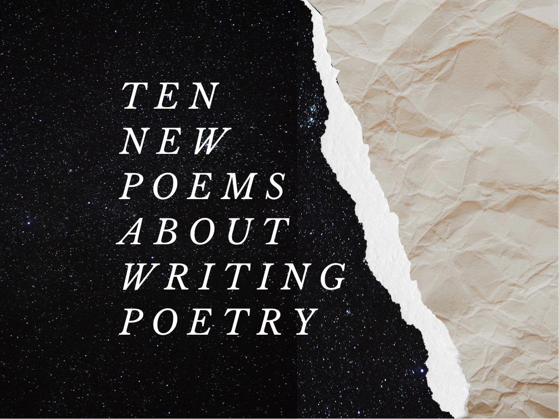 Ten New Poems About Writing Poetry - by The Rabbit Room