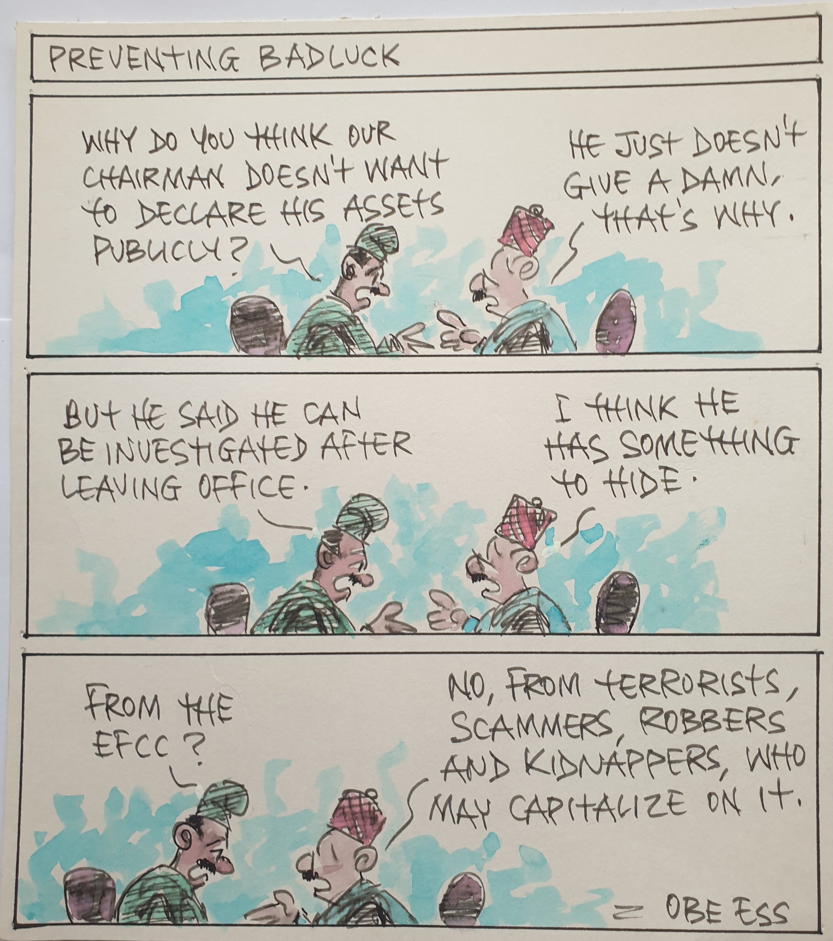 Preventing bad luck - by Obe Ess - Obe’s Newsletter