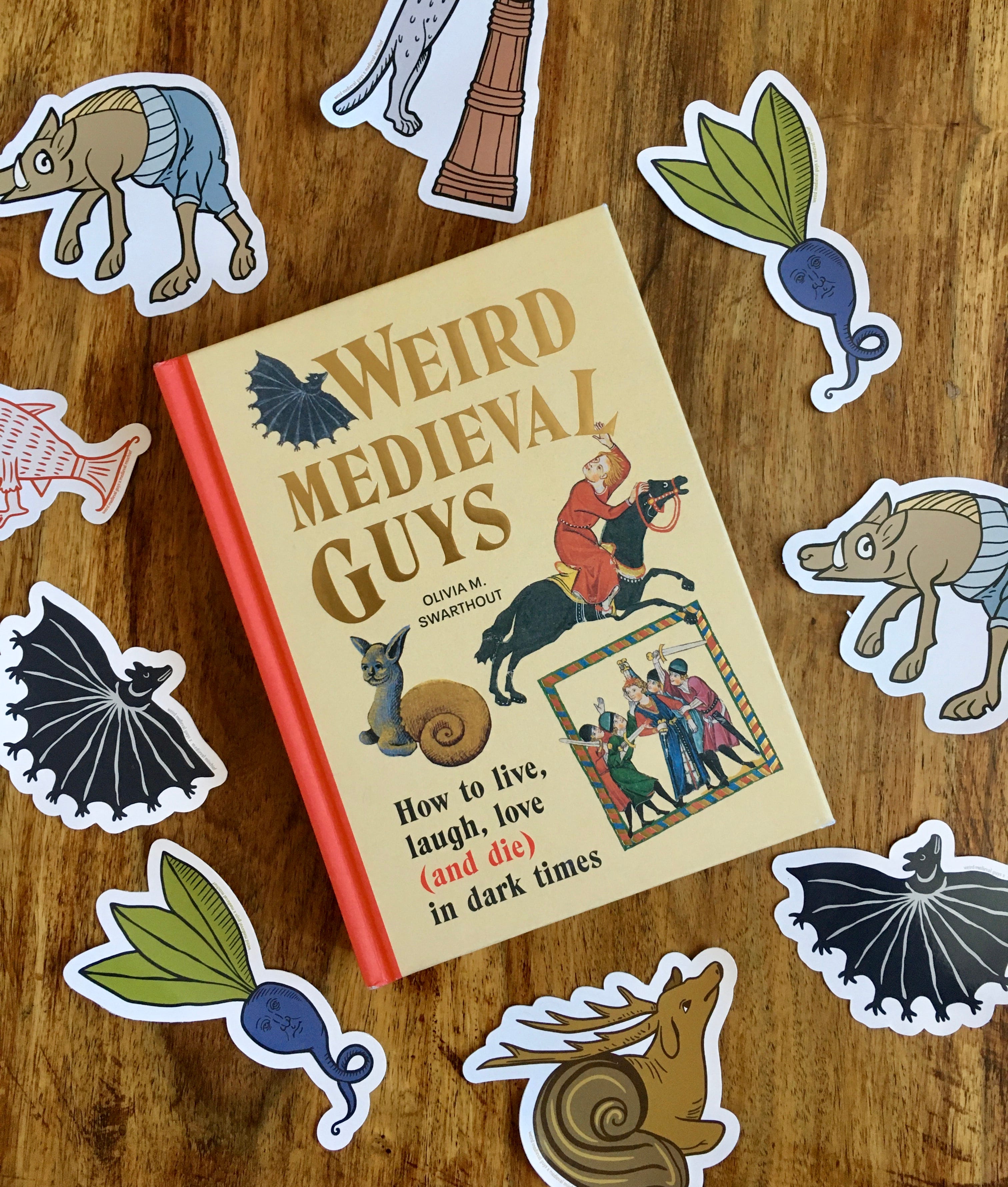 Huge announcement: there’s a Weird Medieval Guys BOOK coming out soon!
