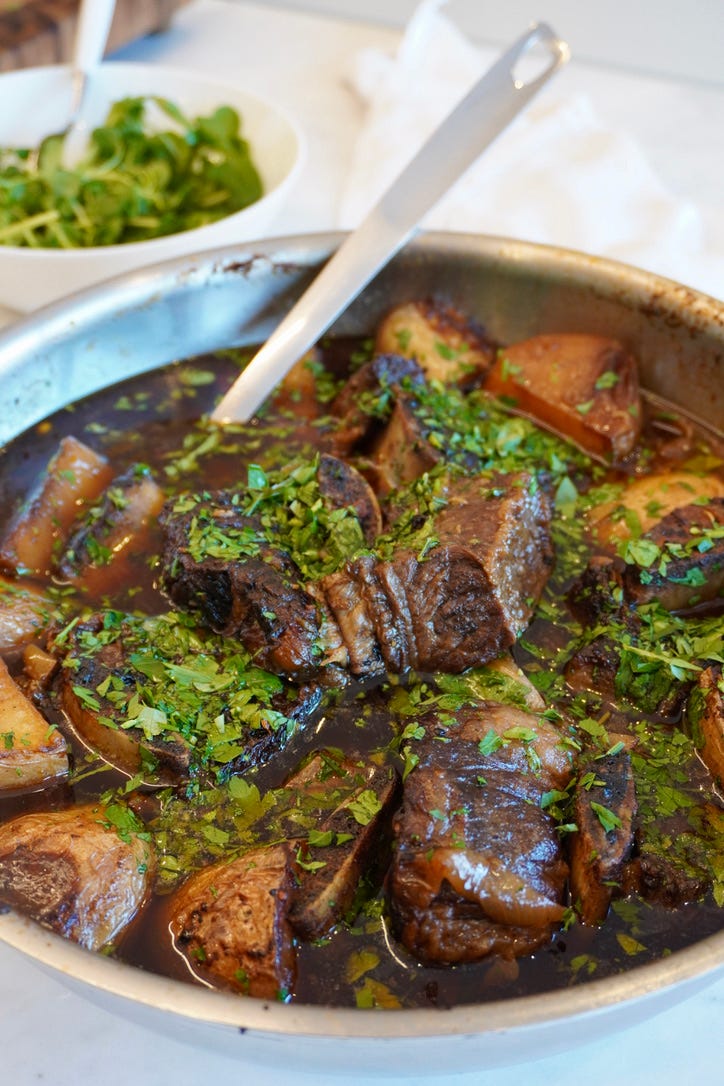 Réconfort garanti avec mes short ribs au sumac & citron confit!