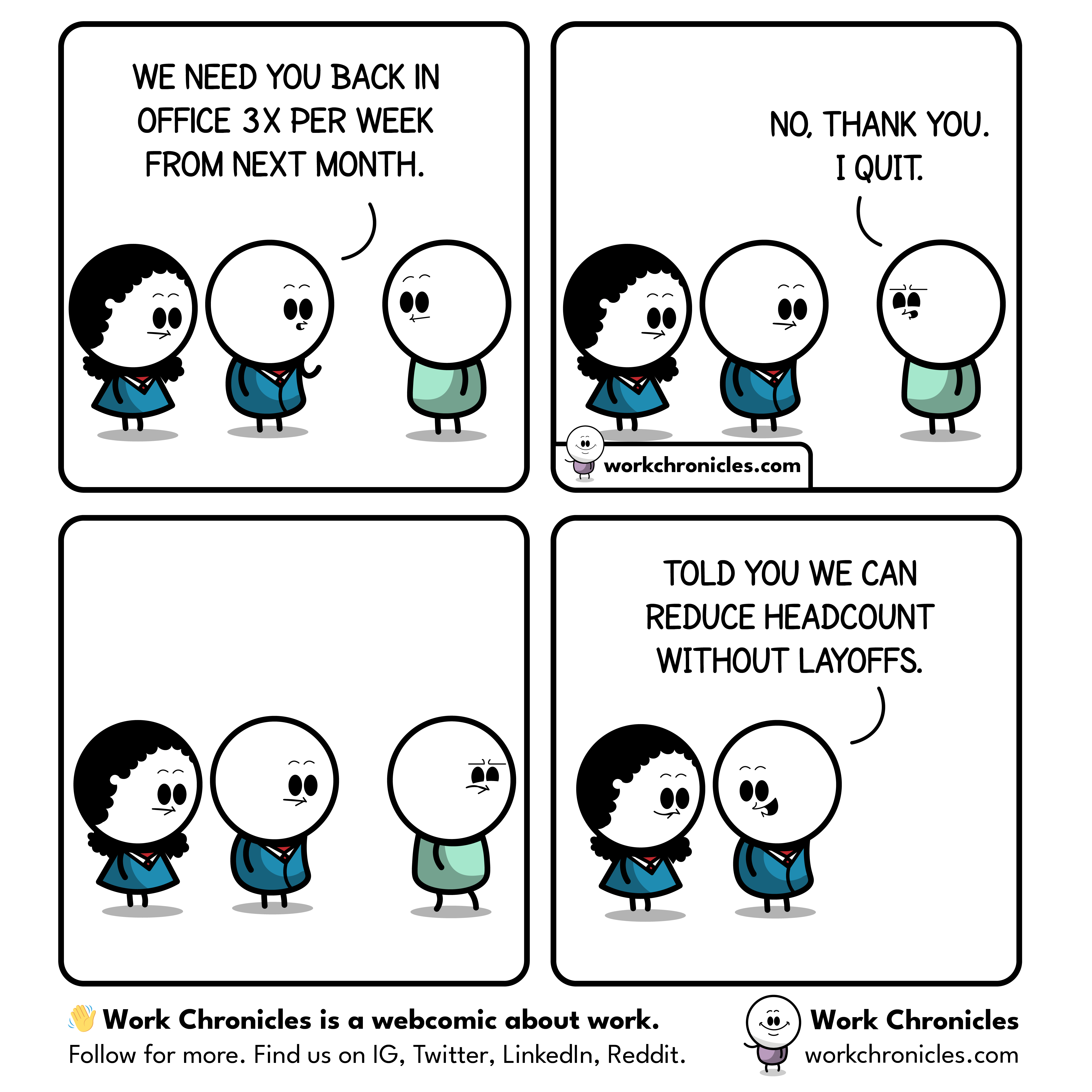 (comic) Back to office - Work Chronicles