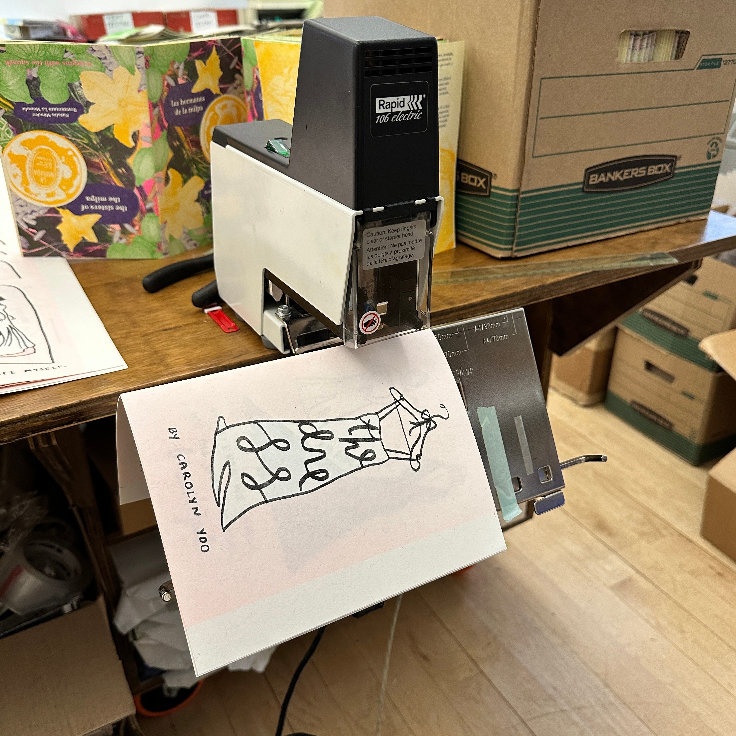 How to print a risograph zine - by Carolyn Yoo - SEE YOU