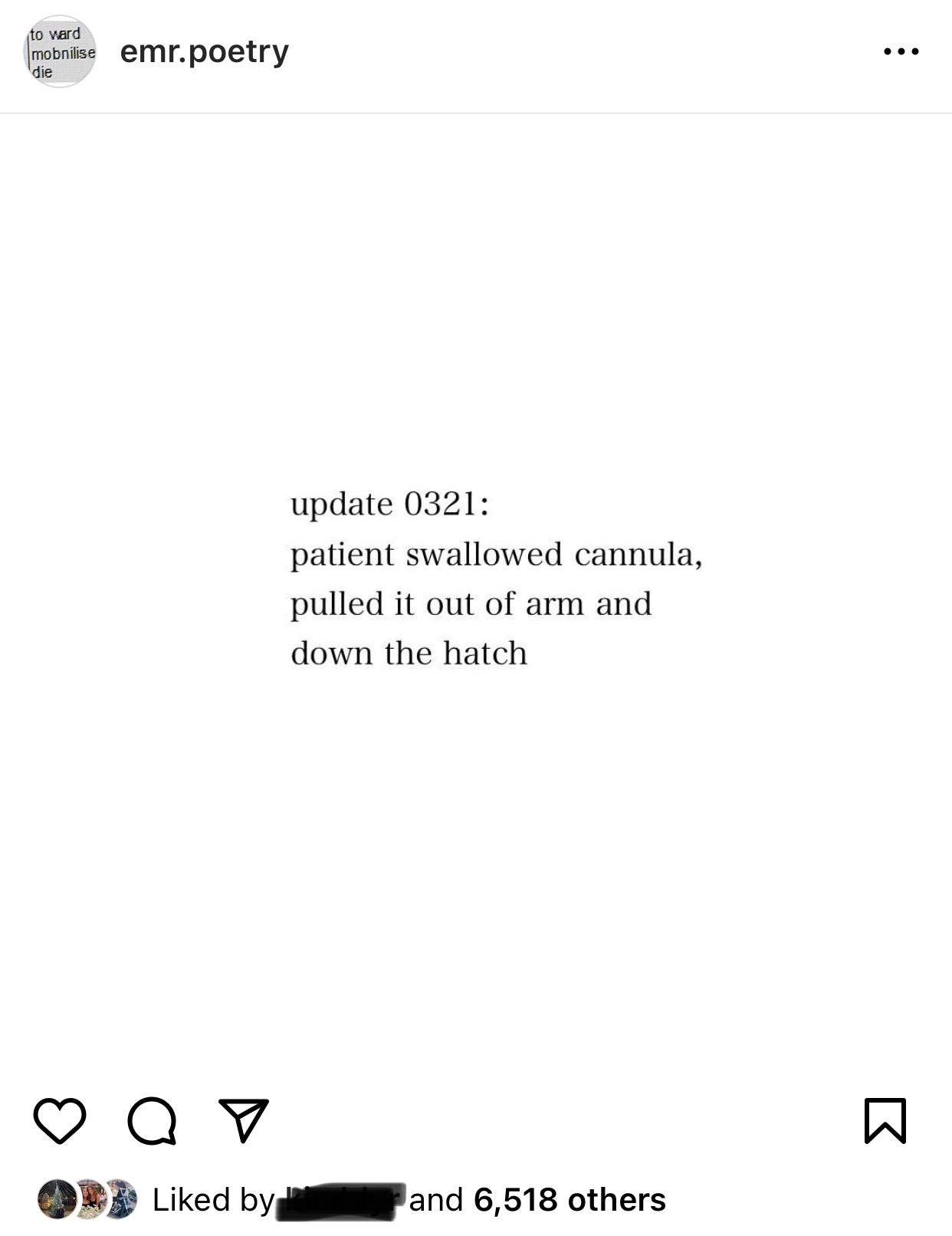 'Down the hatch' - keeping up aperients