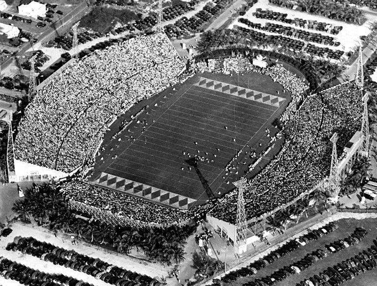 Orange Bowl Stadium (1937 – 1947) - by Casey Piket