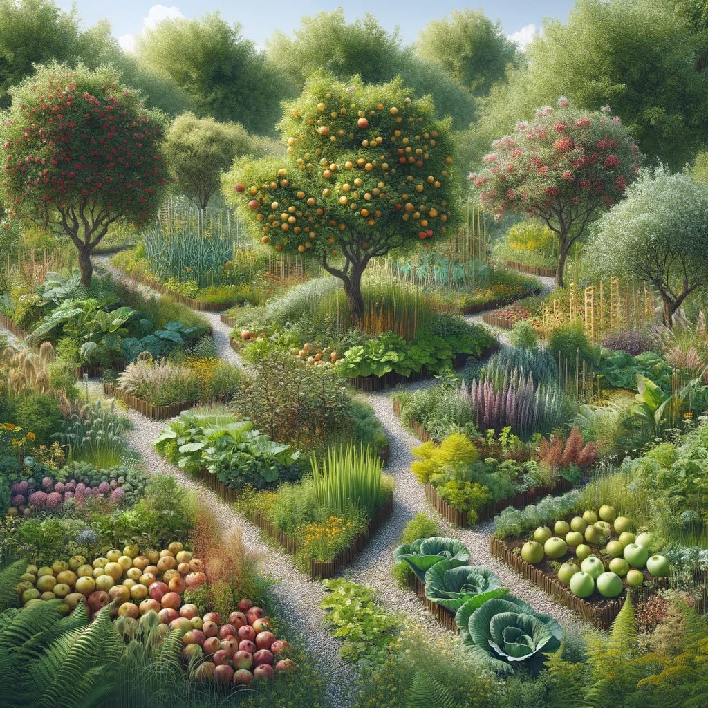 Transforming Spaces: Permaculture Food Forests for Community Greening