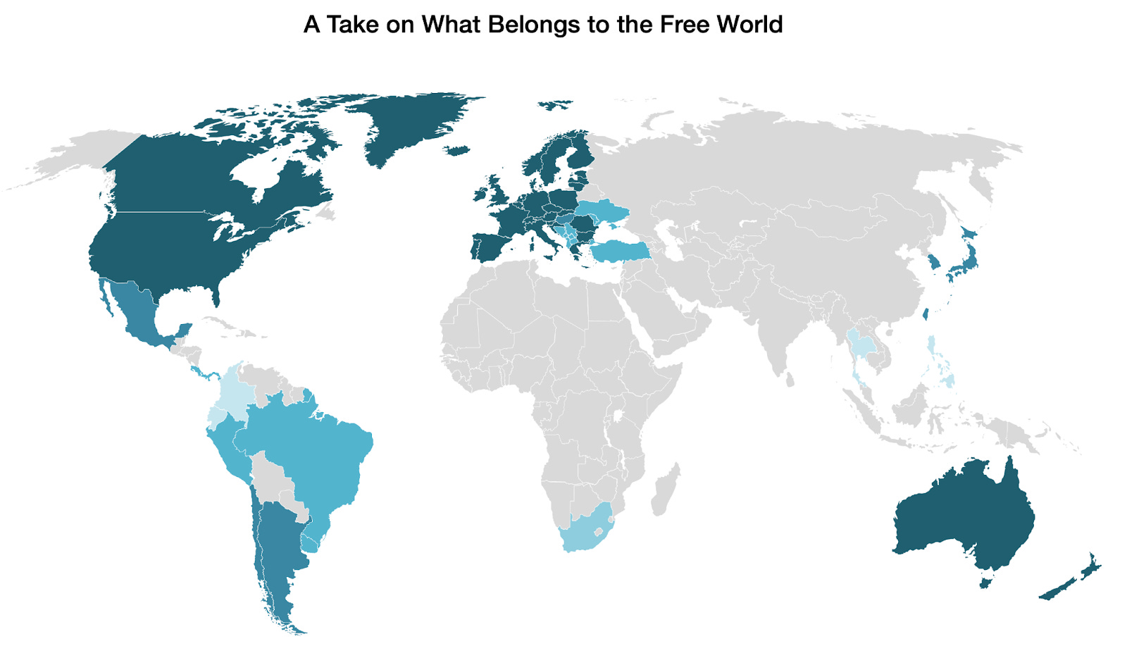 What Does the Free World Stand For? - by Tomas Pueyo