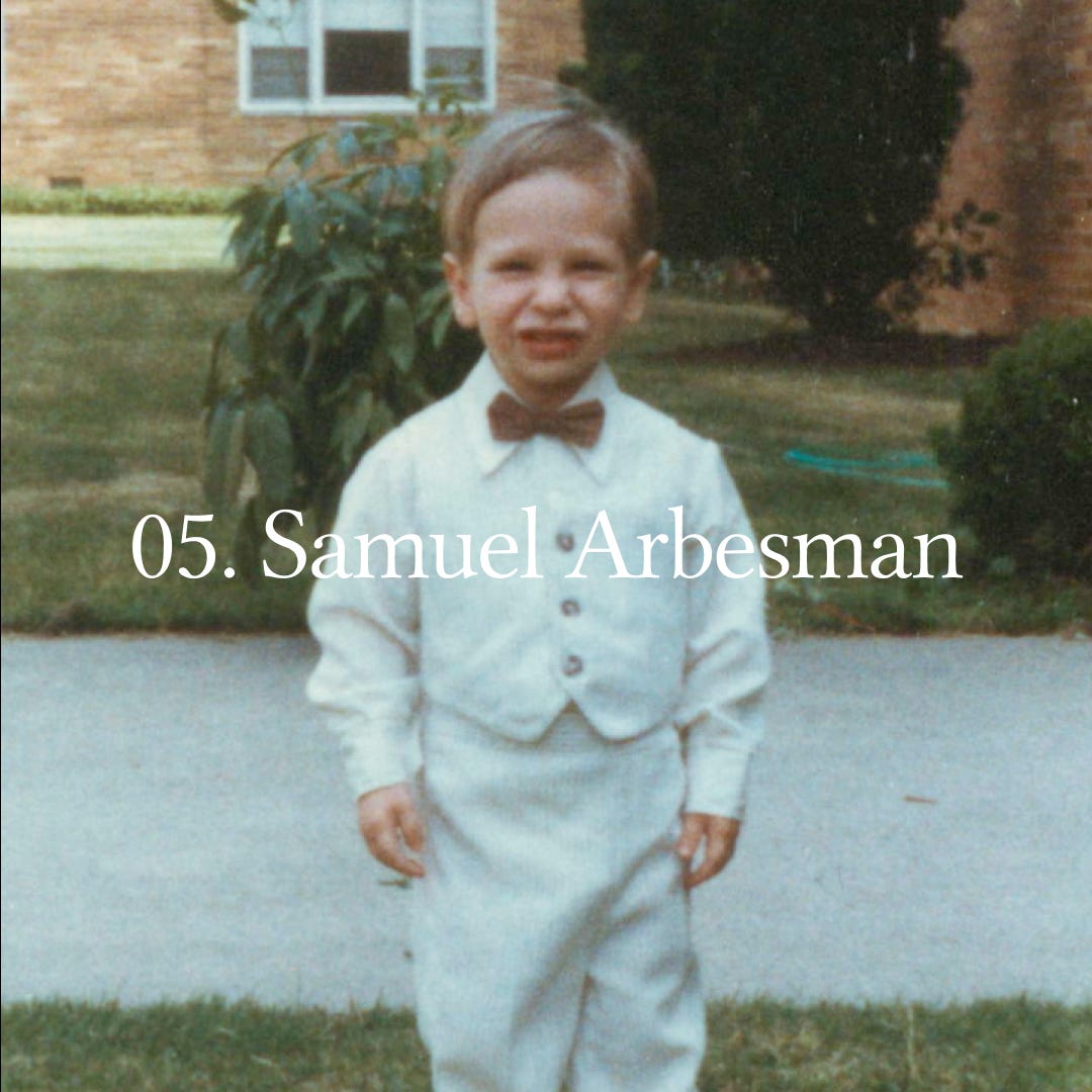 EP.05 Samuel Arbesman on objectives vs serendipity