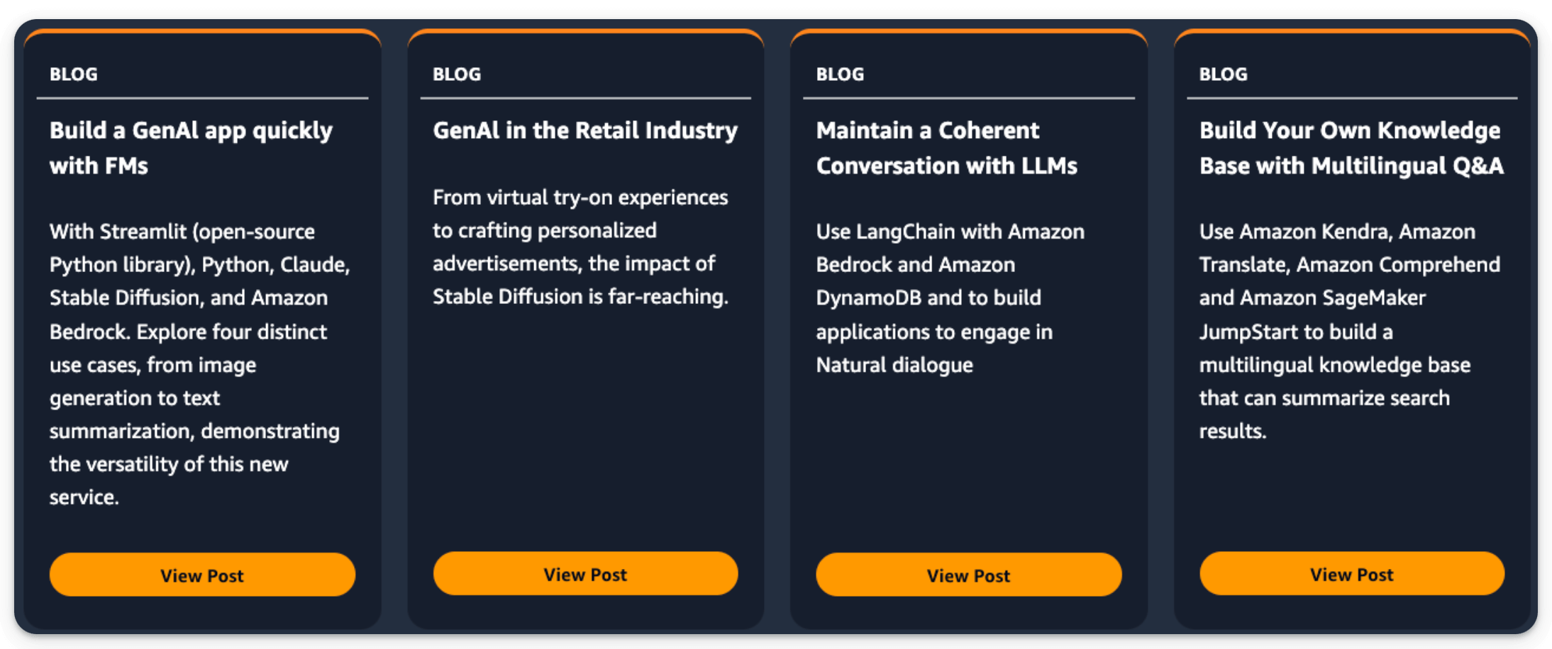 AWS Developer Center - by Avi Chawla