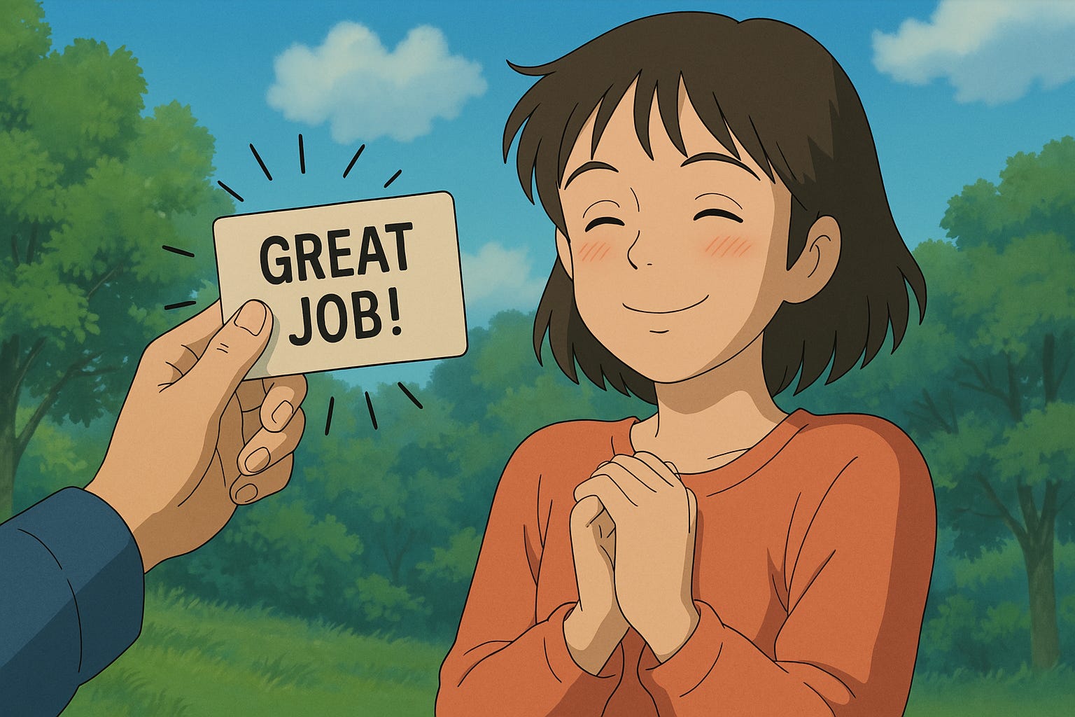 how to take a compliment without flinching