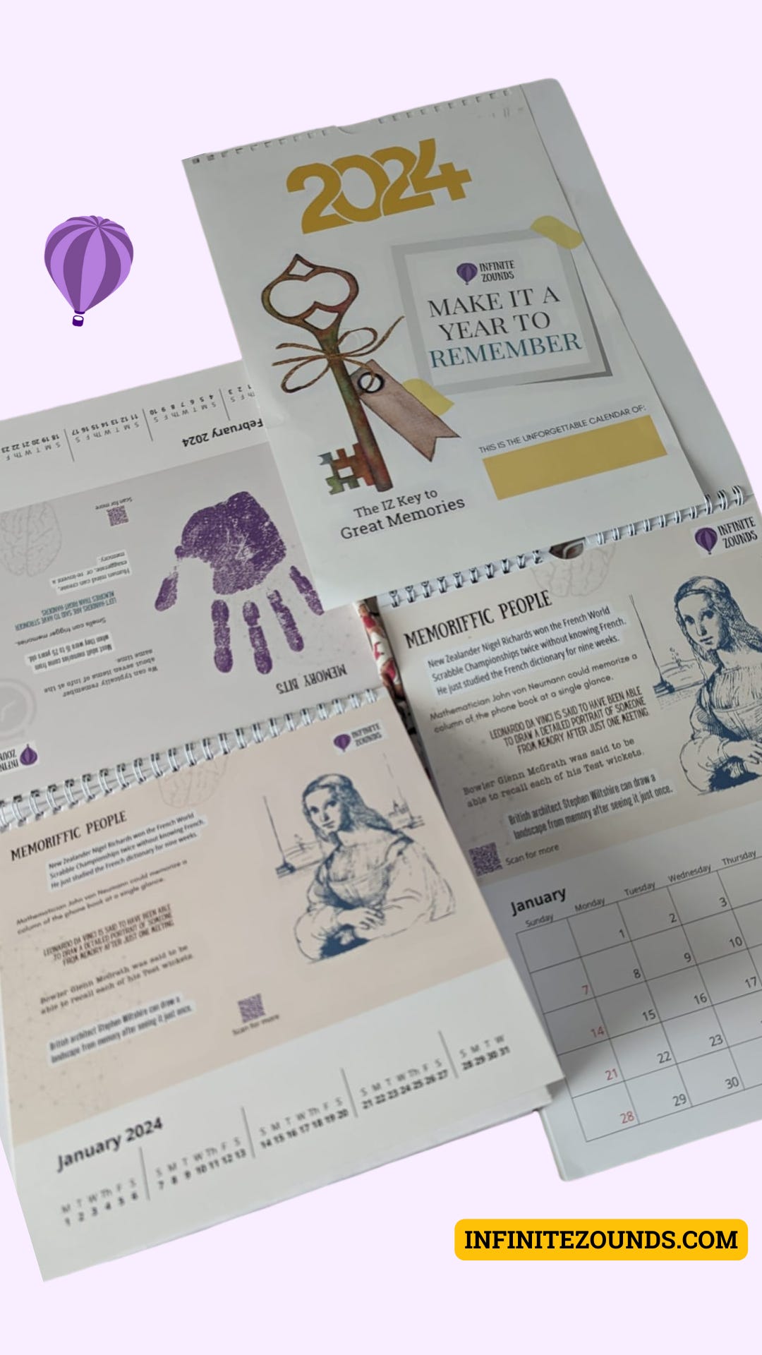 The "Great Memory" Calendar - Infinite Zounds