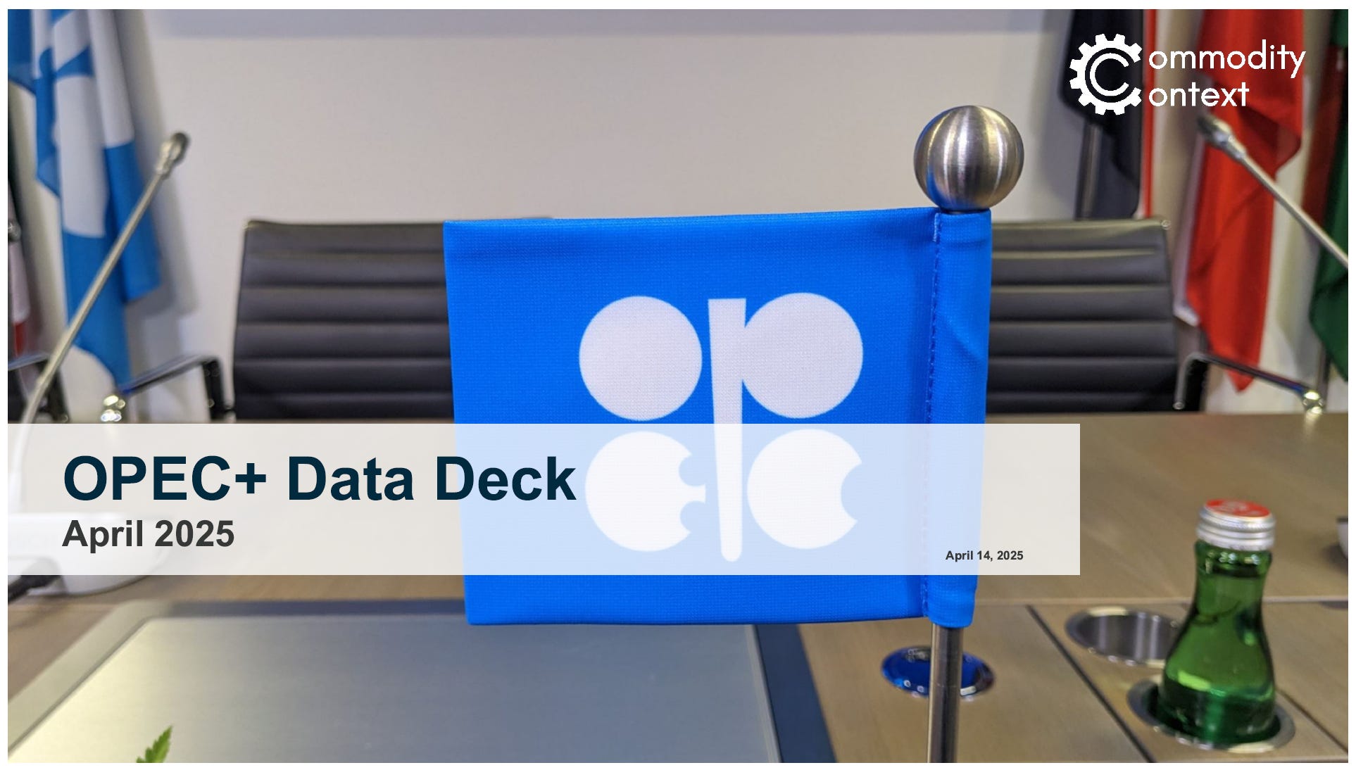 OPEC+ Data Deck (April 2025) - by Rory Johnston
