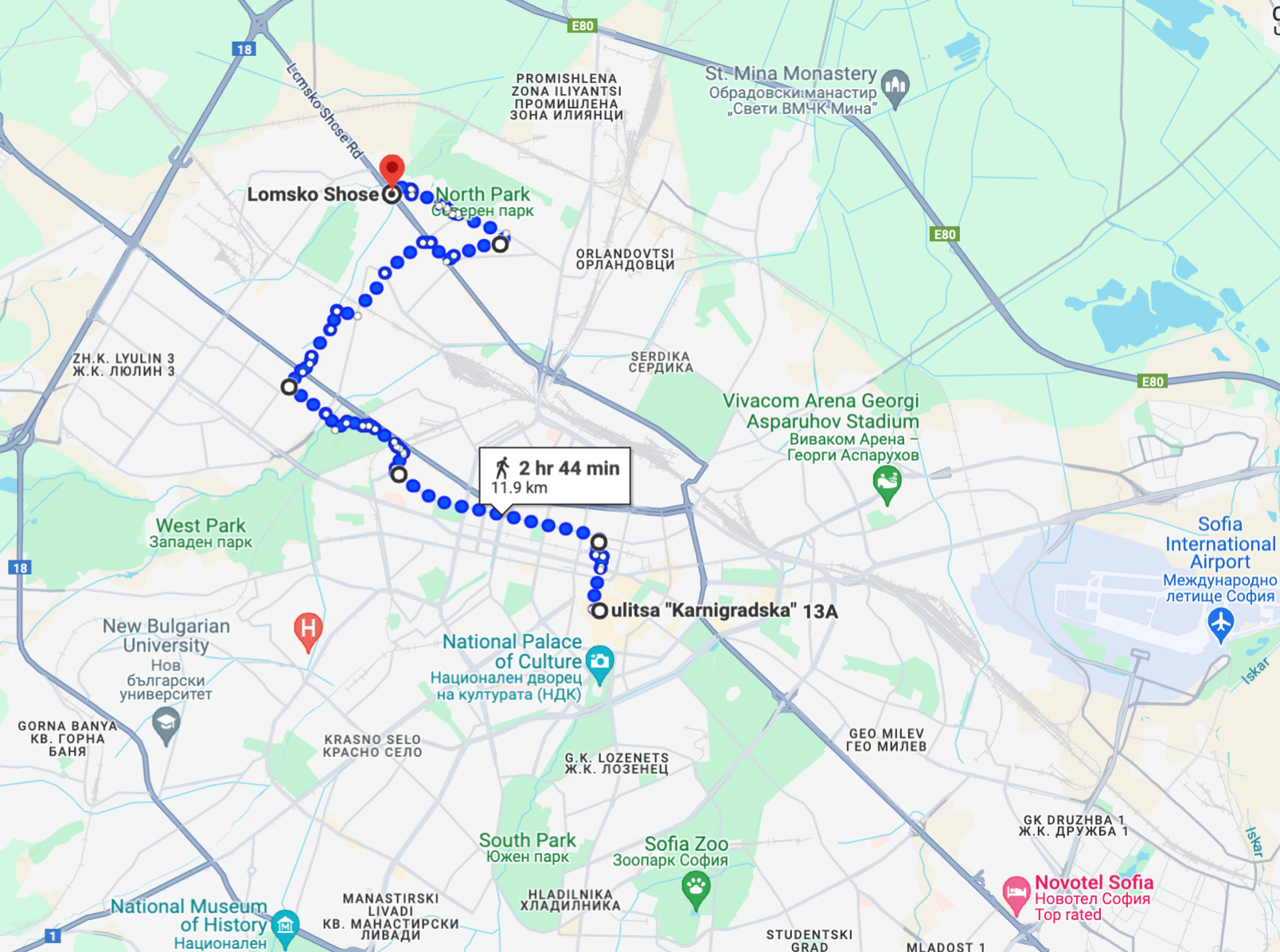 Some additional thoughts about Sofia