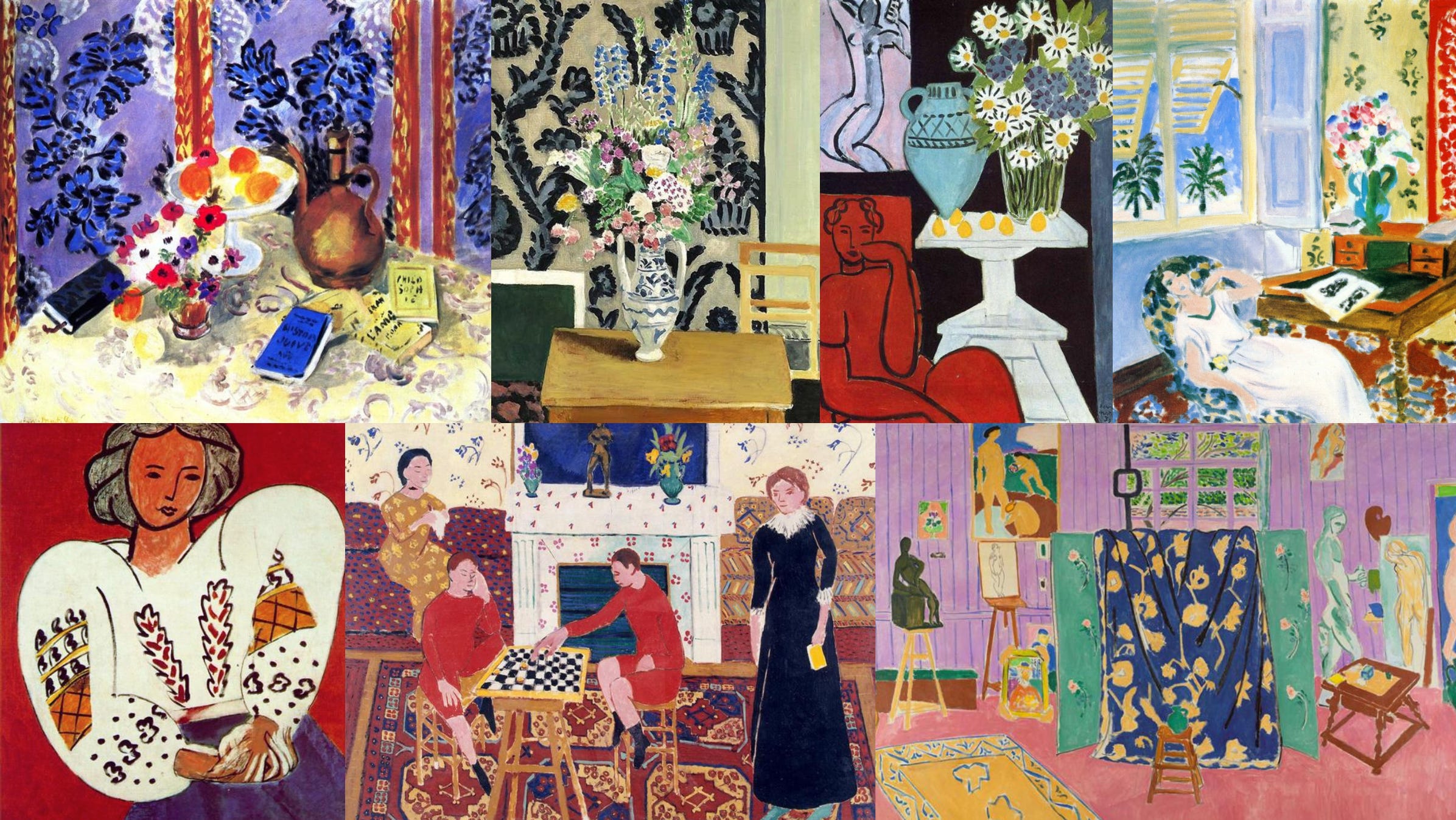 In Praise of Henri Matisse - by Vizi Andrei