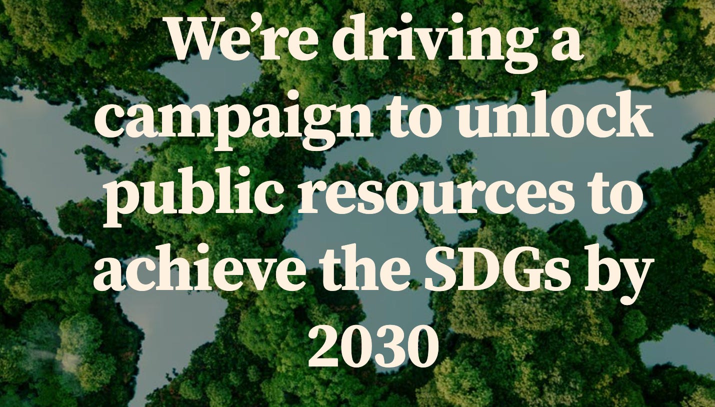 Join our campaign to achieve the SDGs by 2030