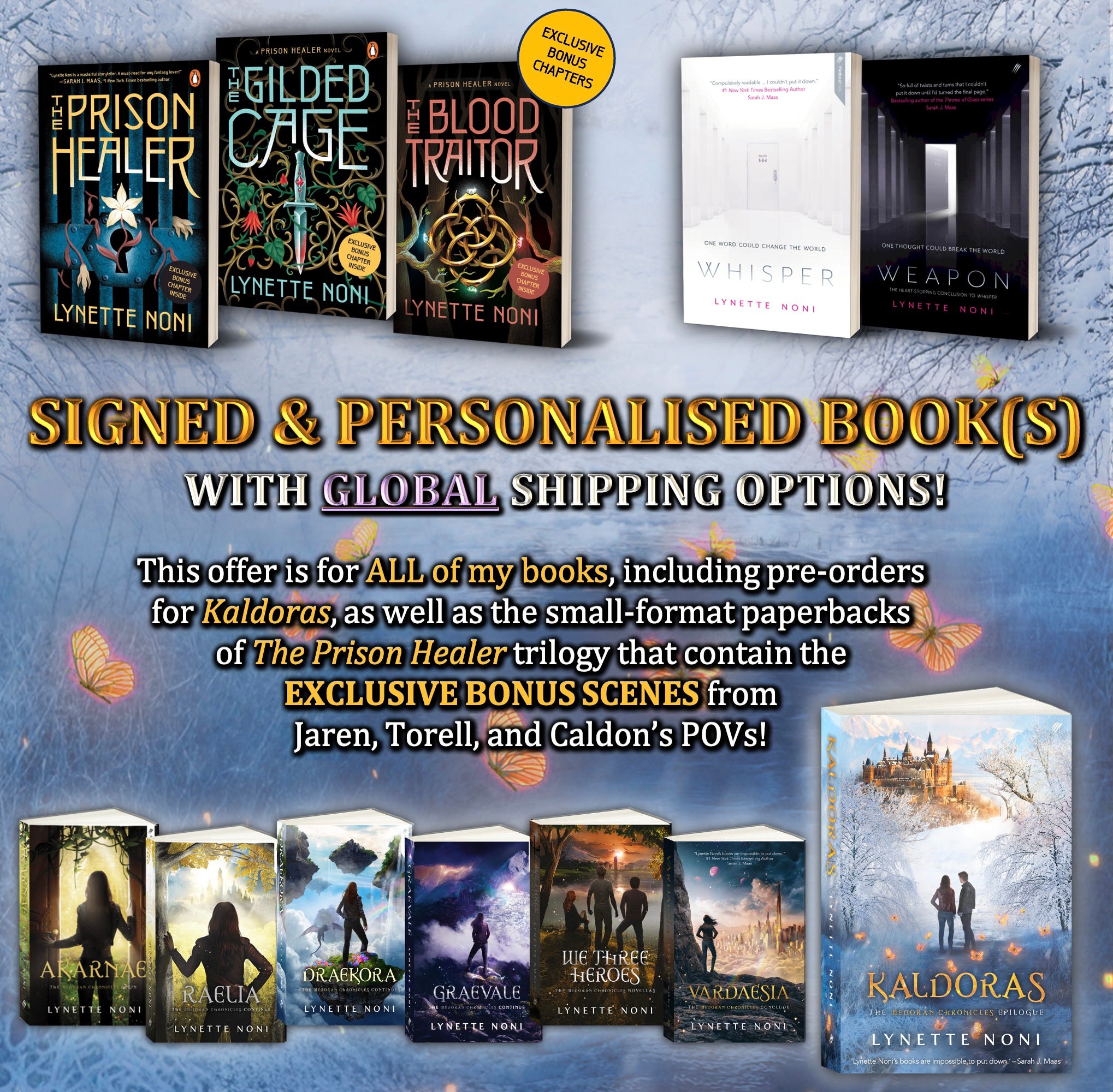 August Newsletter - Lynette Noni