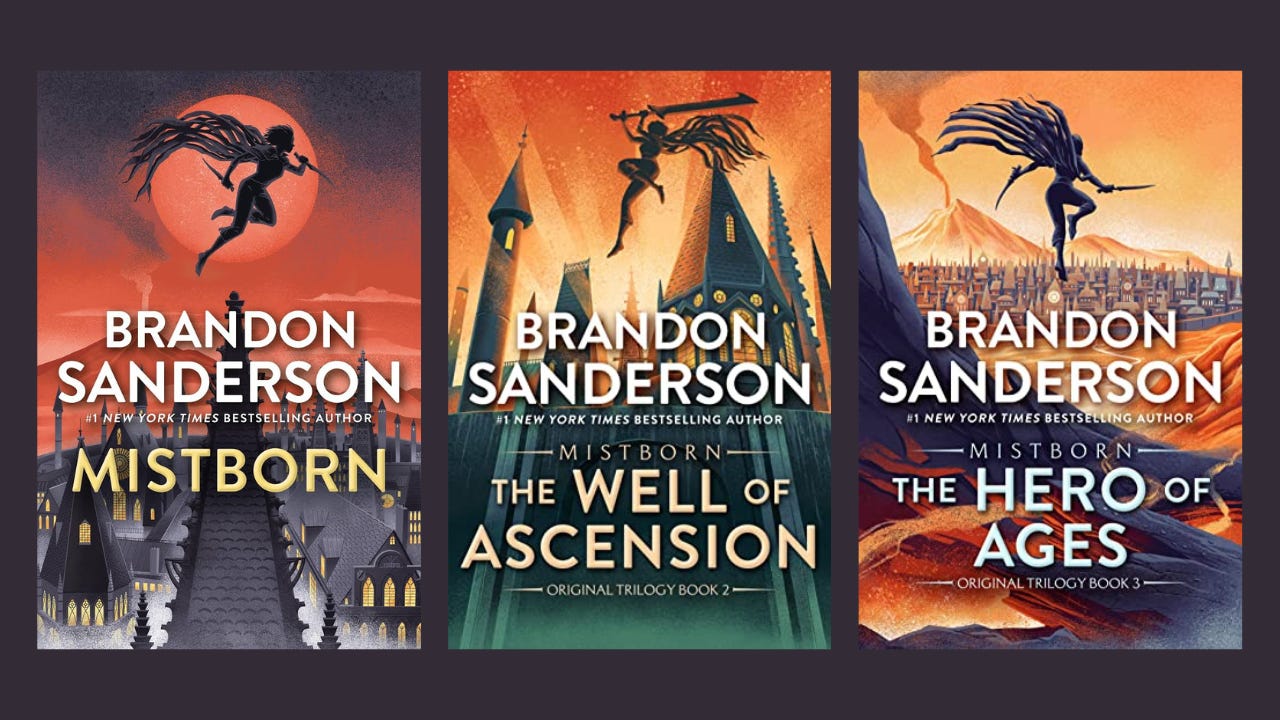 Mistborn made me fall in love with reading again...