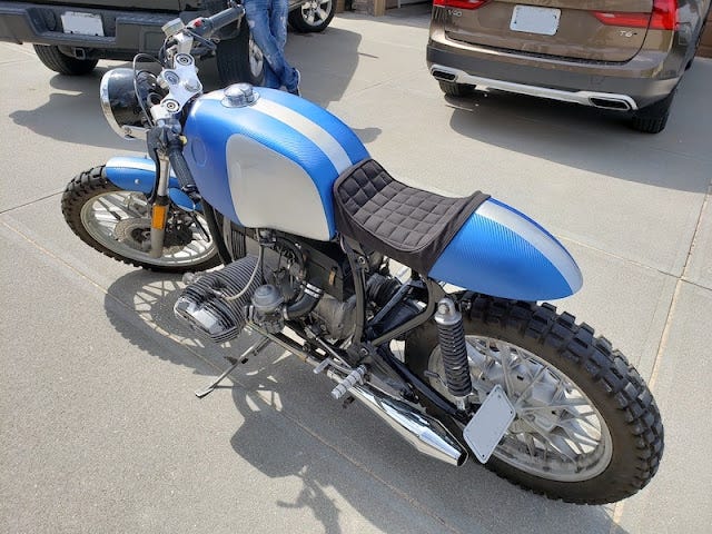 BMW R80RT Badlands Cafe Racer Project Part 2