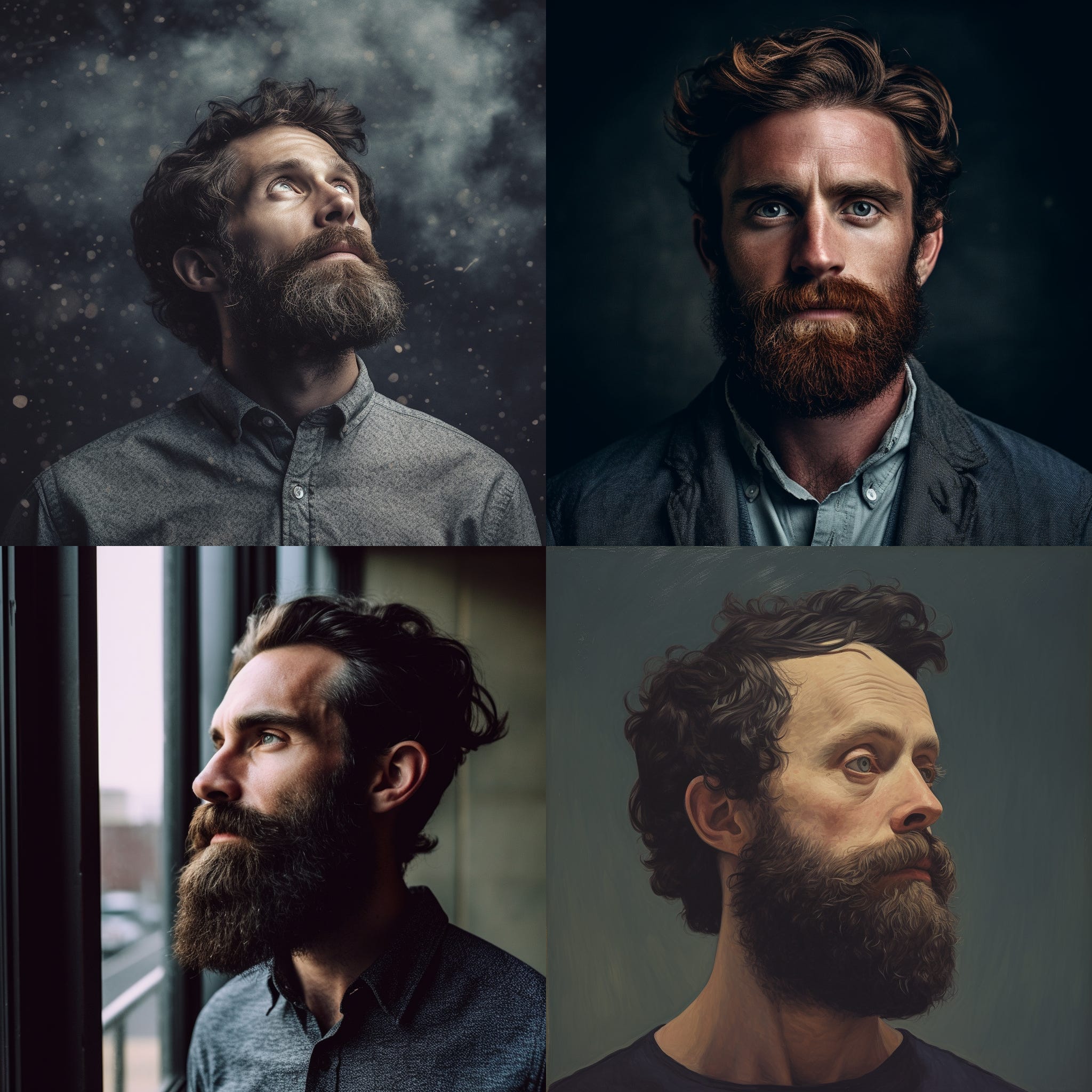 AI Loves Beards: How Midjourney Fails to Remove Facial Hair