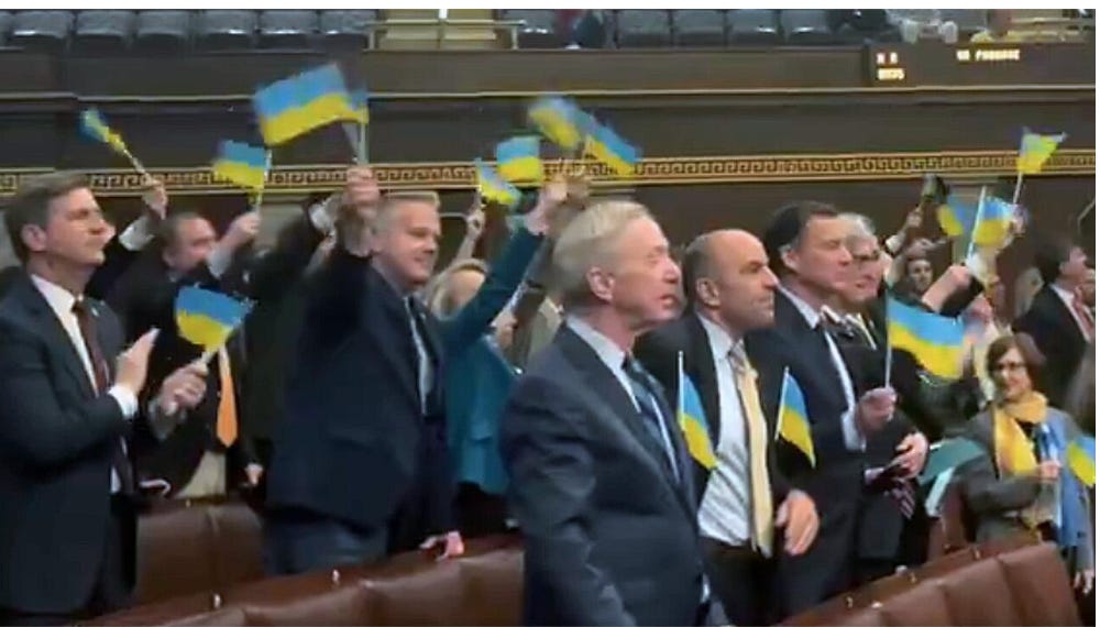 Congress Is Wild For Ukraine - by John Leake