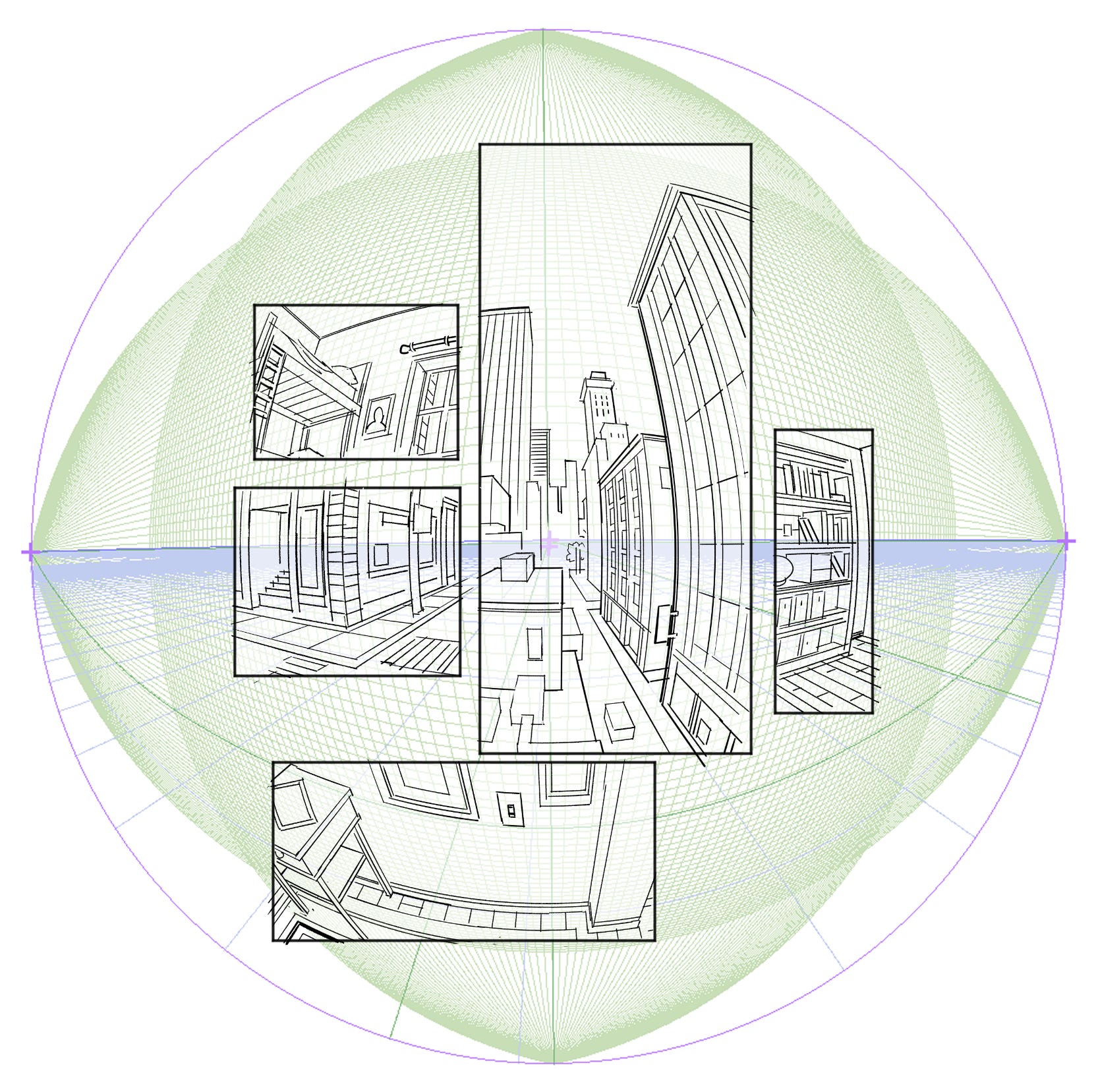 6 Point Perspective