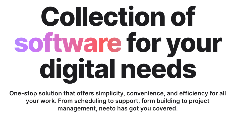 neeto is all about getting things done - by Neeraj Singh