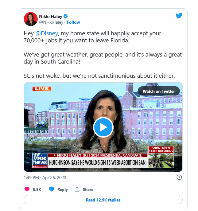 Disney Strikes Back - by Charlie Sykes - The Bulwark