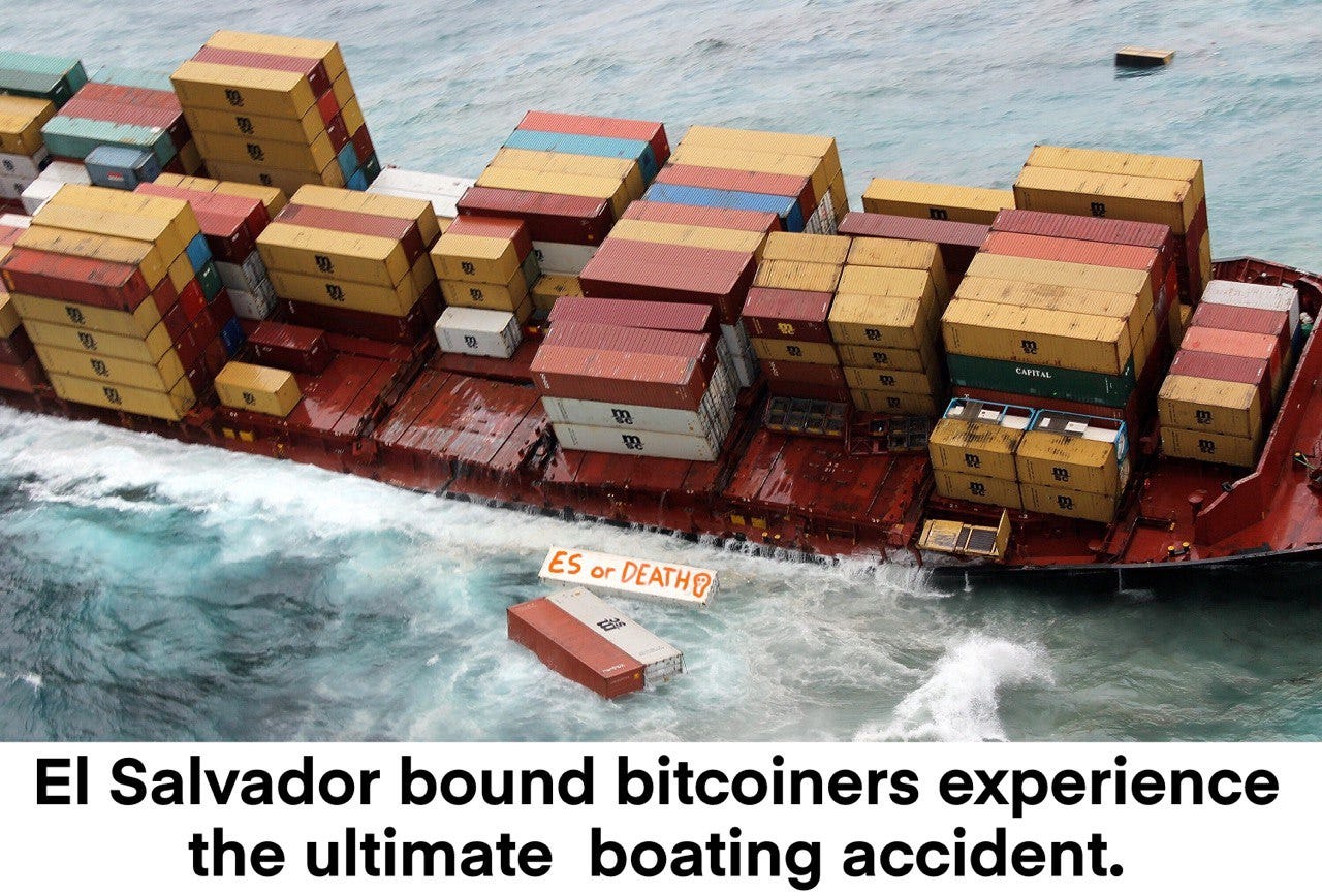 How to escape to El Salvador when SHTF - by DarthCoin ₿⚡️