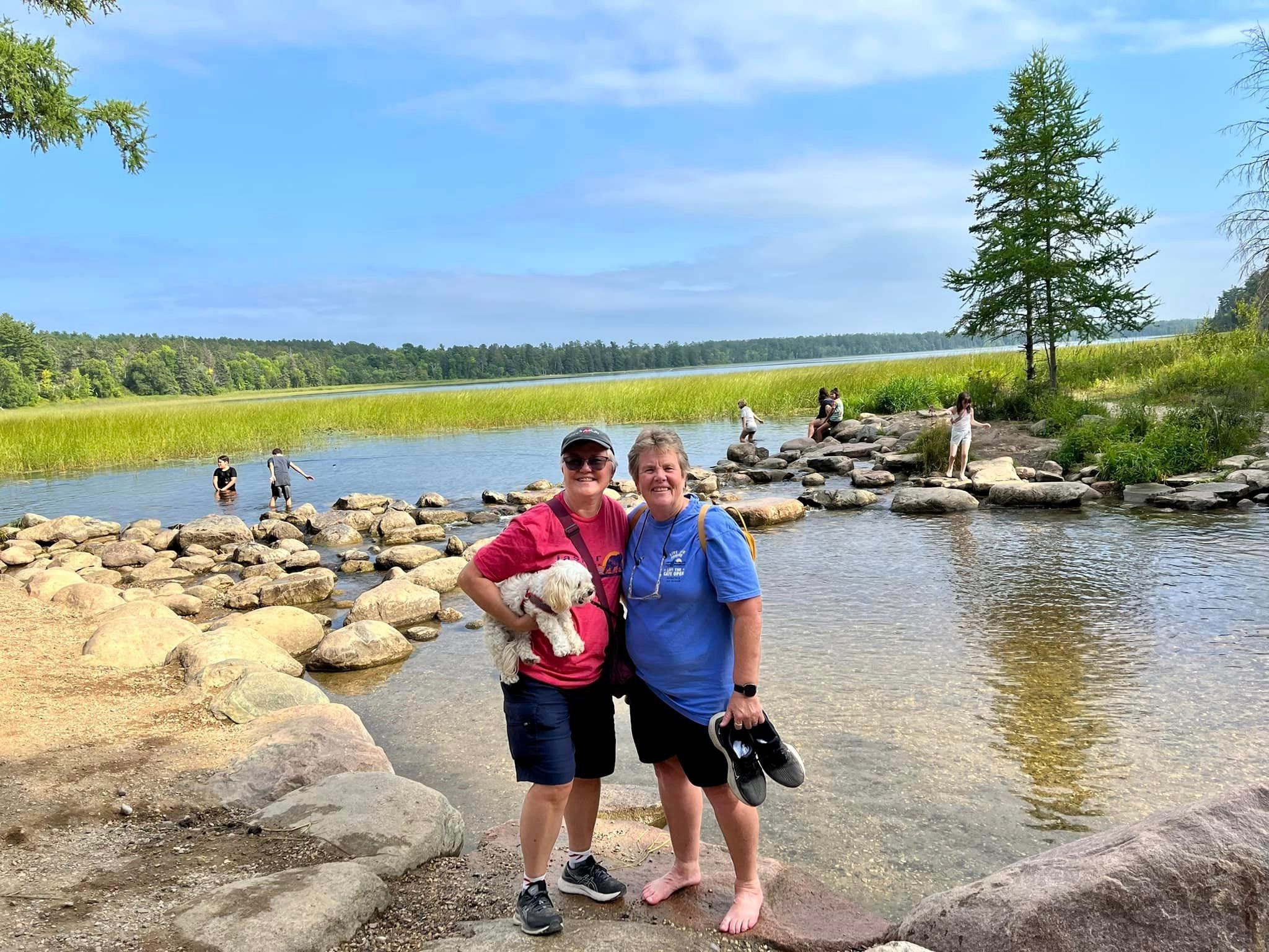 Meeting the Mississippi Headwaters - by Deb Sinness