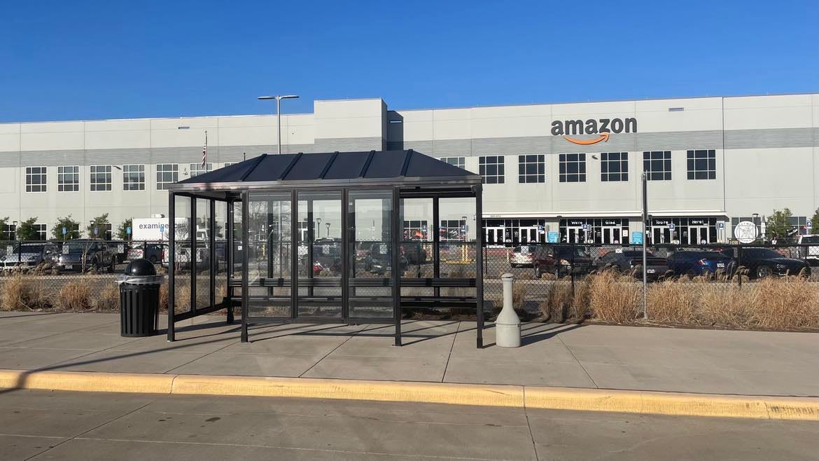 Amazon Warehouse Outside