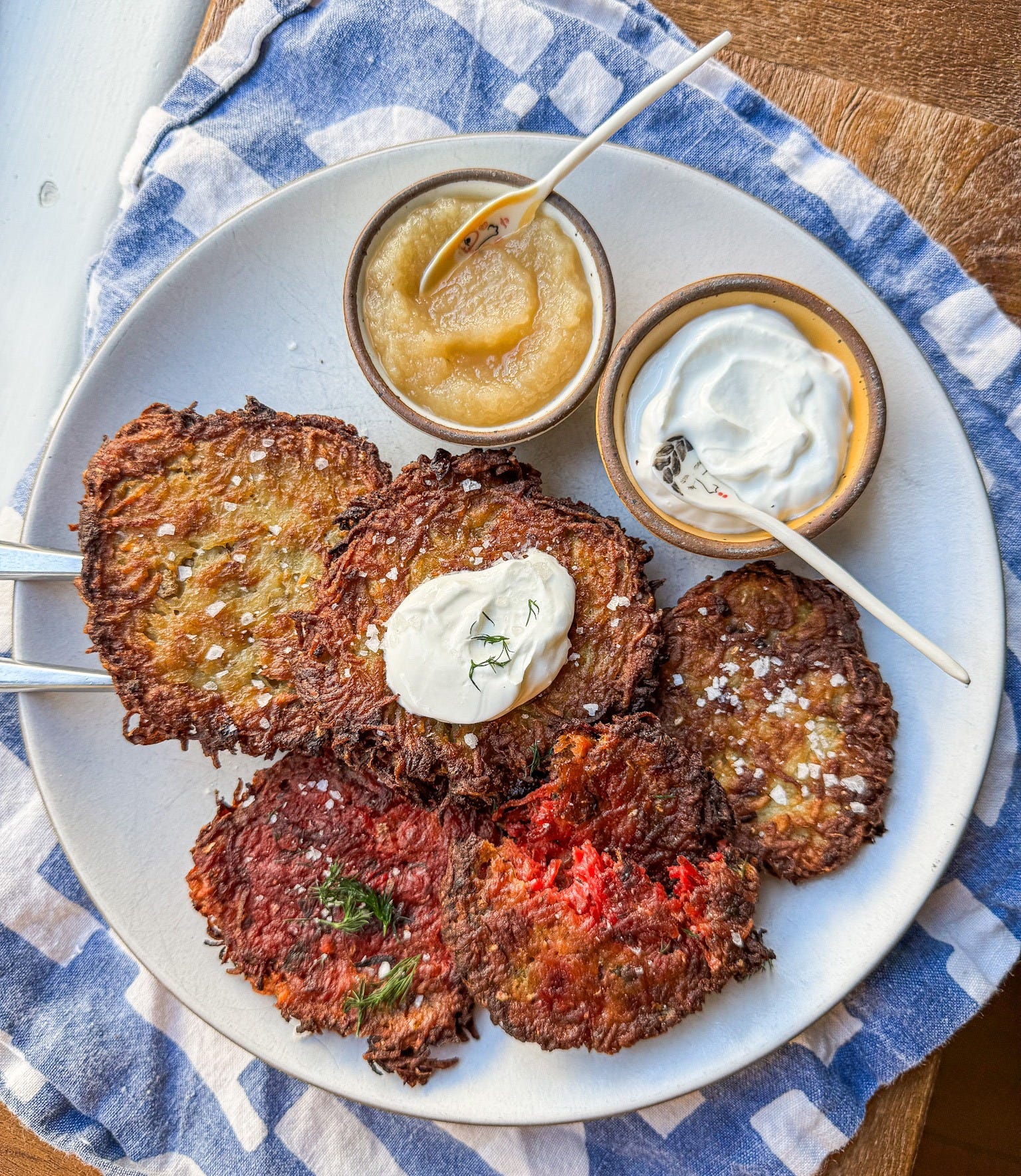 The Only Latke Recipe You'll Ever Need - by Natasha Feldman
