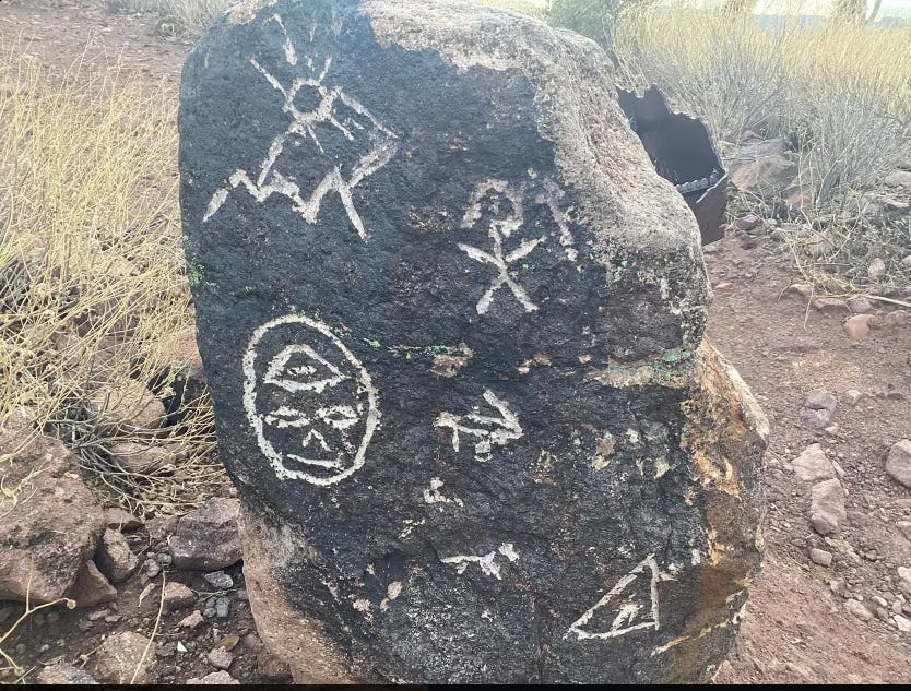 The Story of the Blue Kachina and the Red Kachina