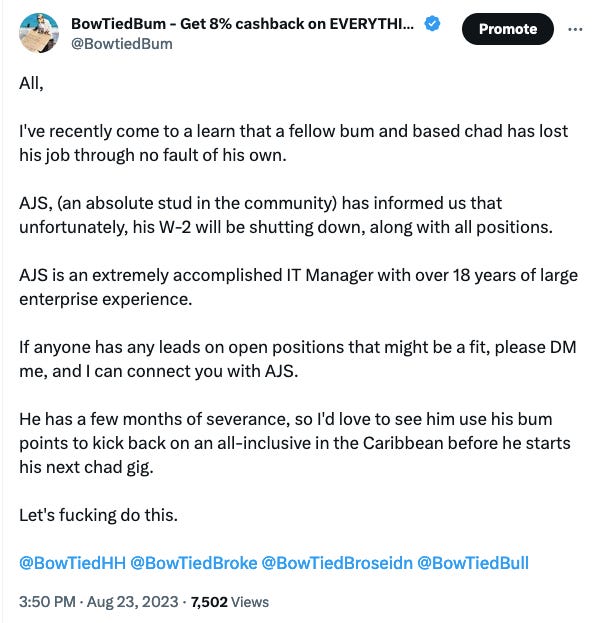 International BowTiedBum Playbook - BowTied Bum