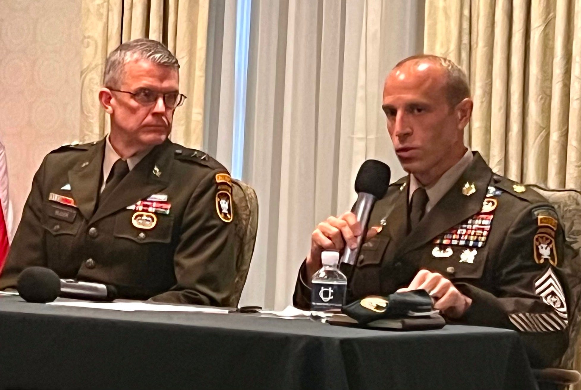 Men under "downward pressure" - by Sean D. Naylor