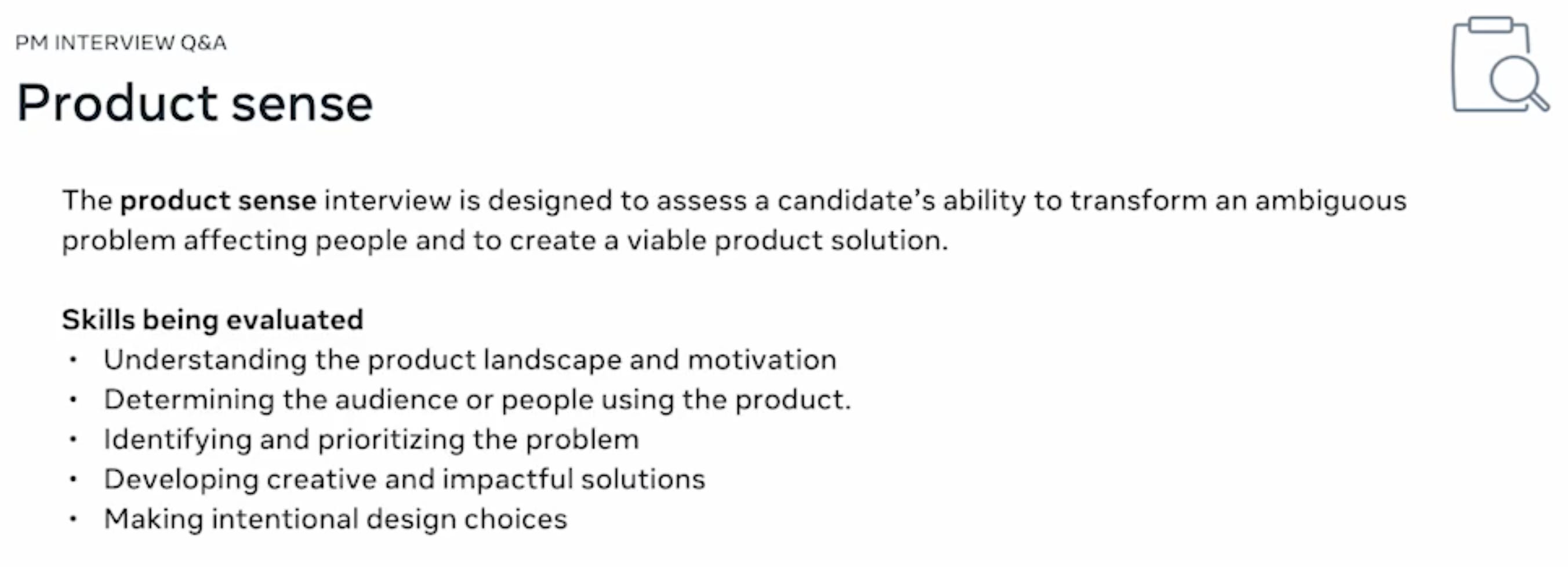 Master the Product Sense Interview - by Aakash Gupta