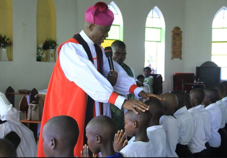 A Gallery Of The Faithful Gathering For Church. Album 47