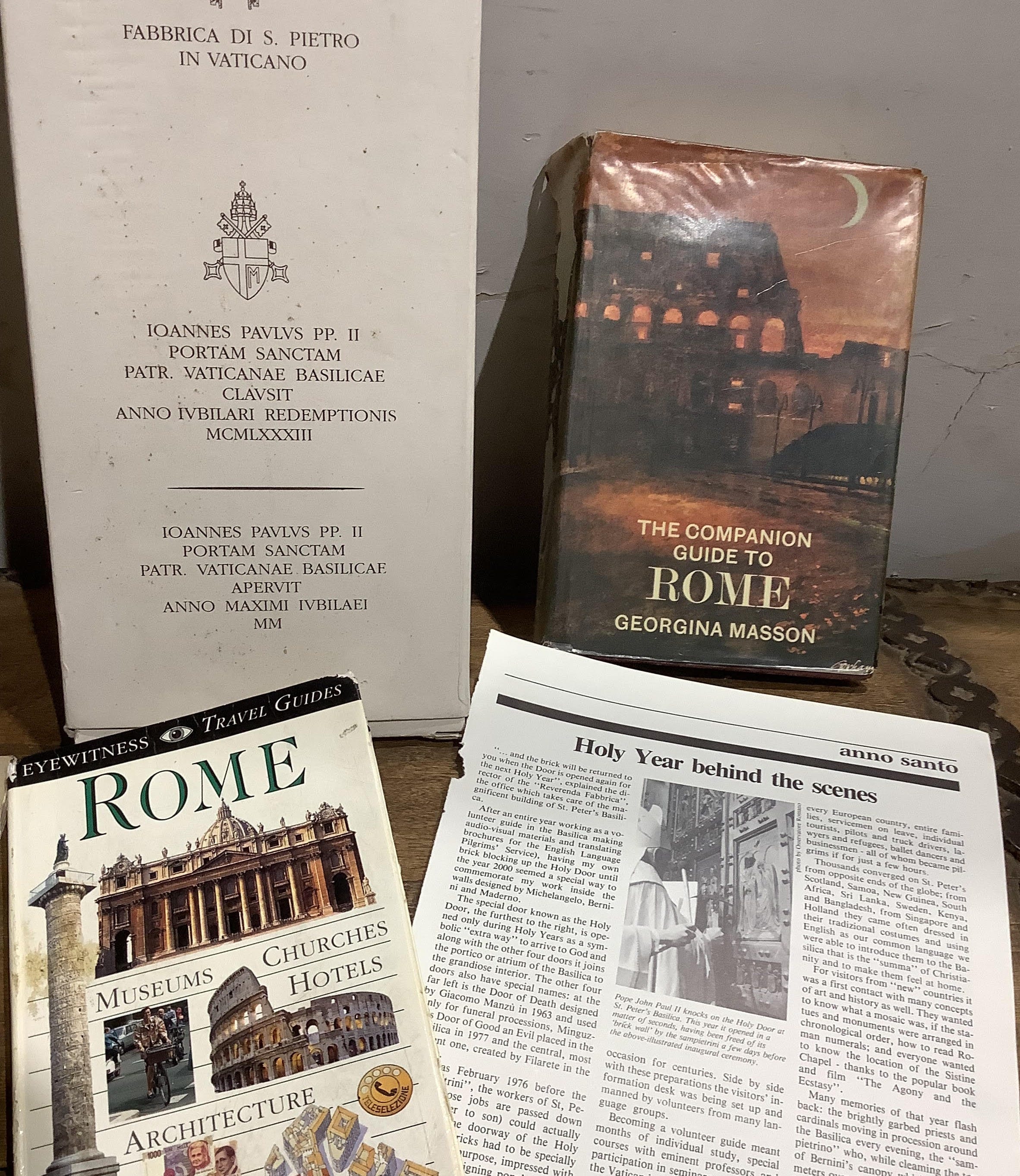 Preparing for Holy Year 2025- Part I - by Mary Jane Cryan