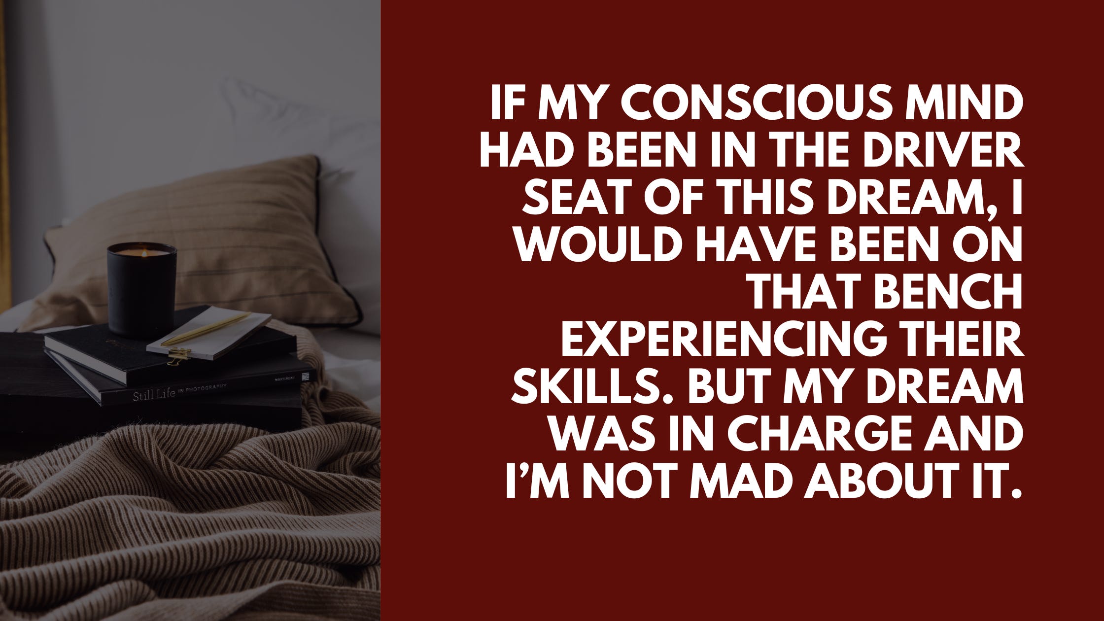 I had a sex dream last night - YaelTheSexGeek’s Substack