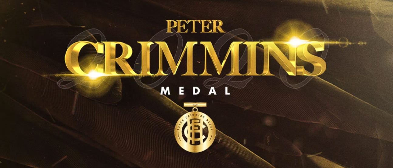 Preview '23: Peter Crimmins Medal - Hawks Insiders